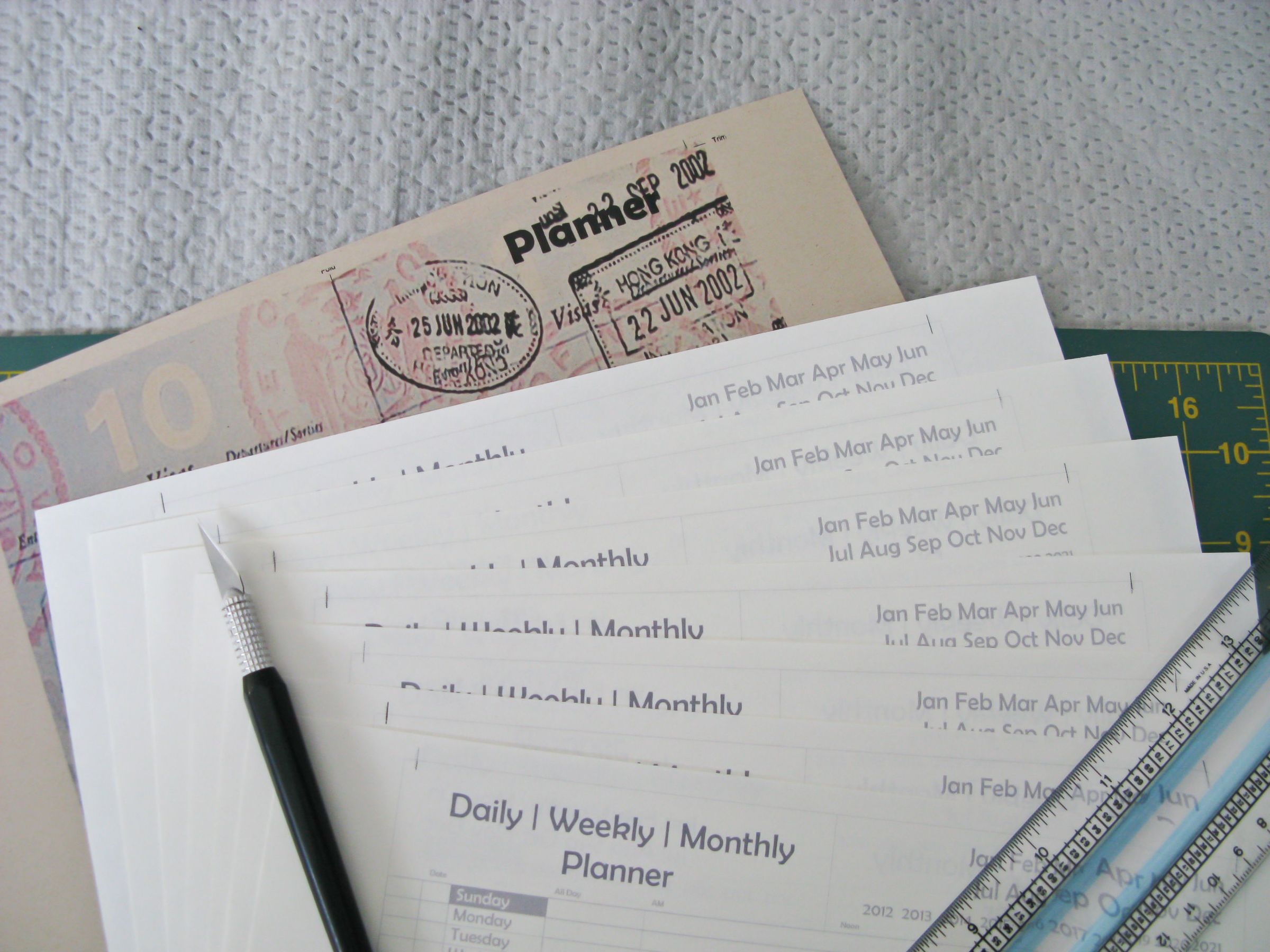 Pocket Notebook Planner - Daily/Weekly/Monthly on 1 Page : 16 Steps ...