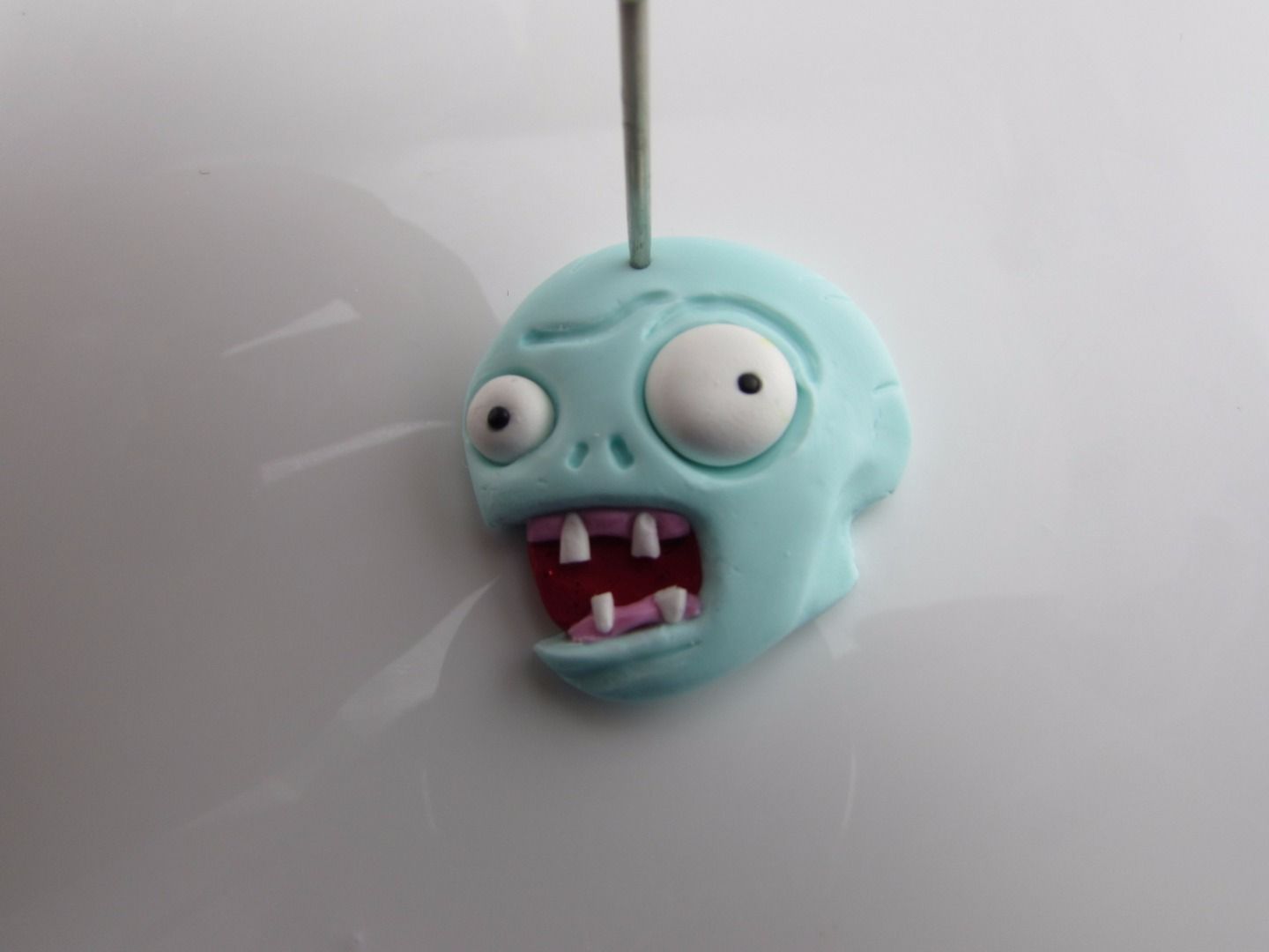 Zombie Polymer Clay Necklace : 4 Steps (with Pictures) - Instructables