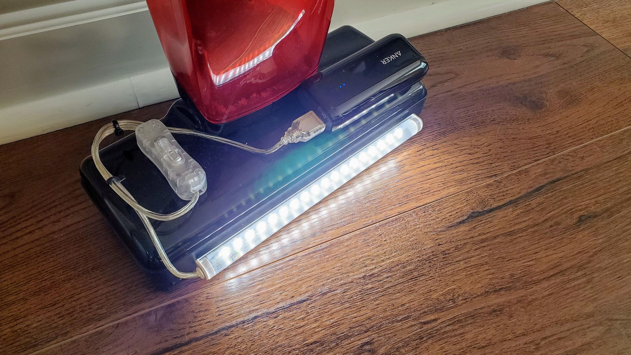Add an LED Headlamp to Your Stick Vac! - Instructables