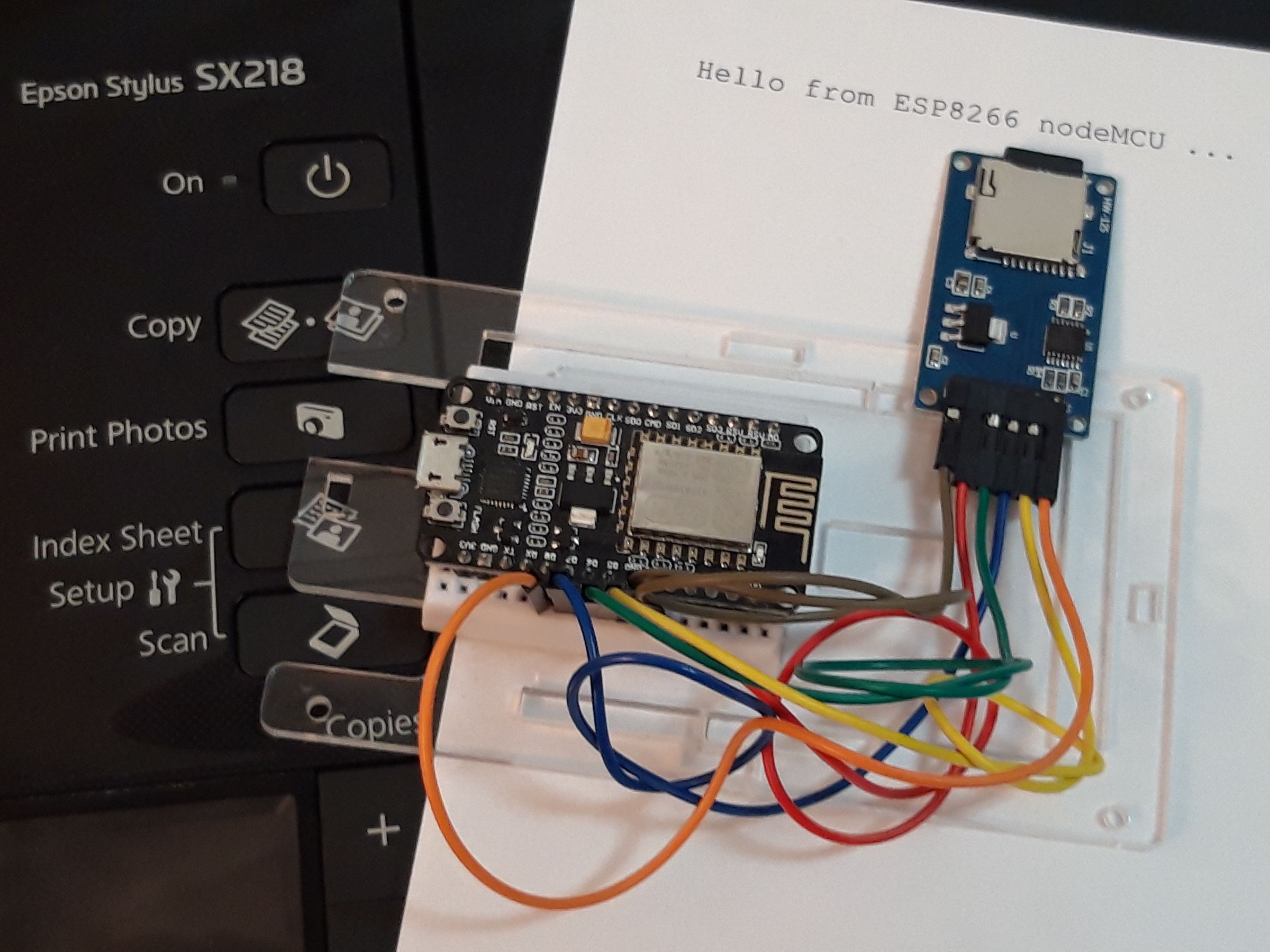 Printing From ESP8266 NodeMCU : 8 Steps - Instructables