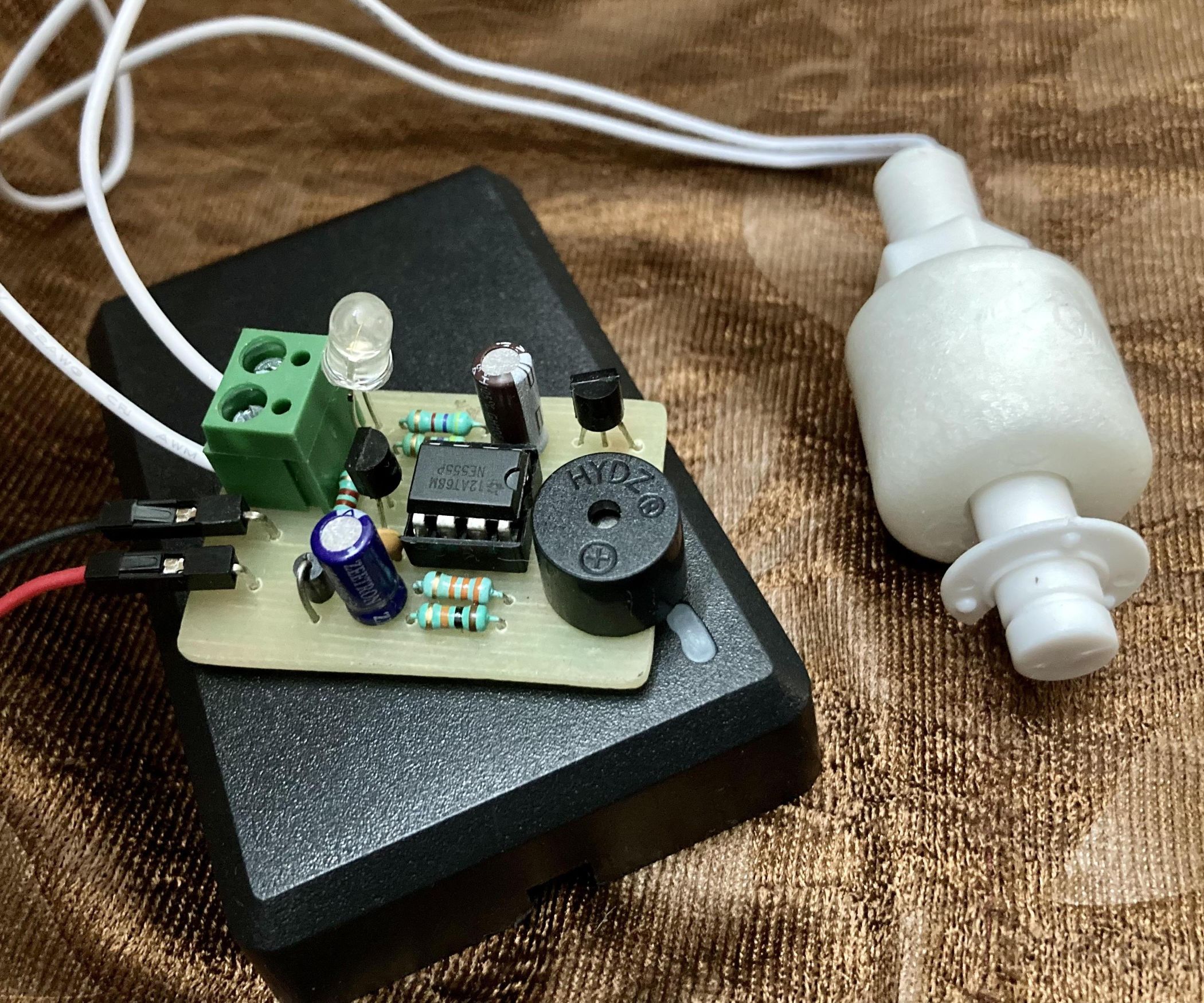 Save Water With Over Flow Alarm : 6 Steps - Instructables