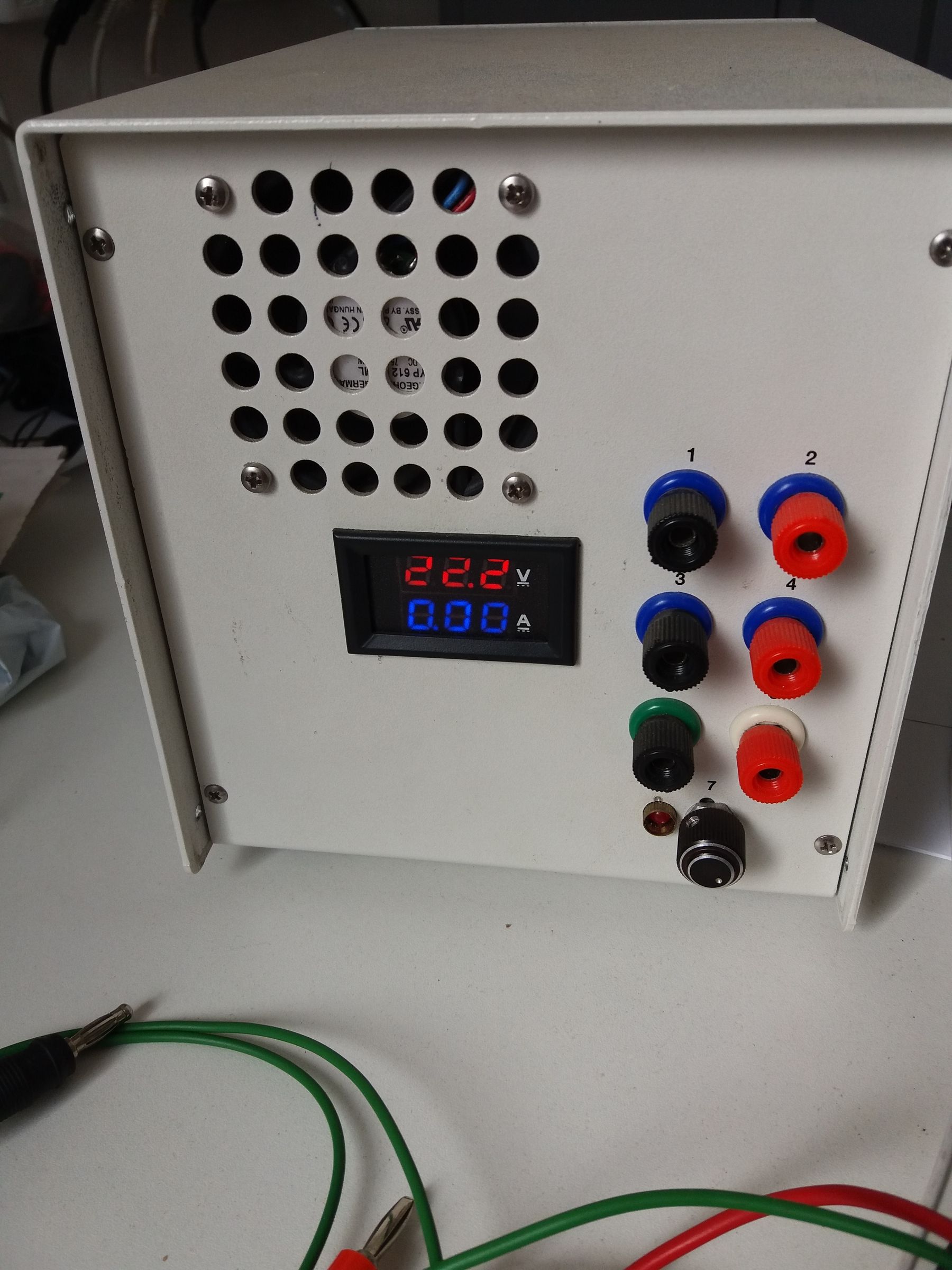 Convert a Computer Power Supply to a Variable Bench Top Lab Power ...