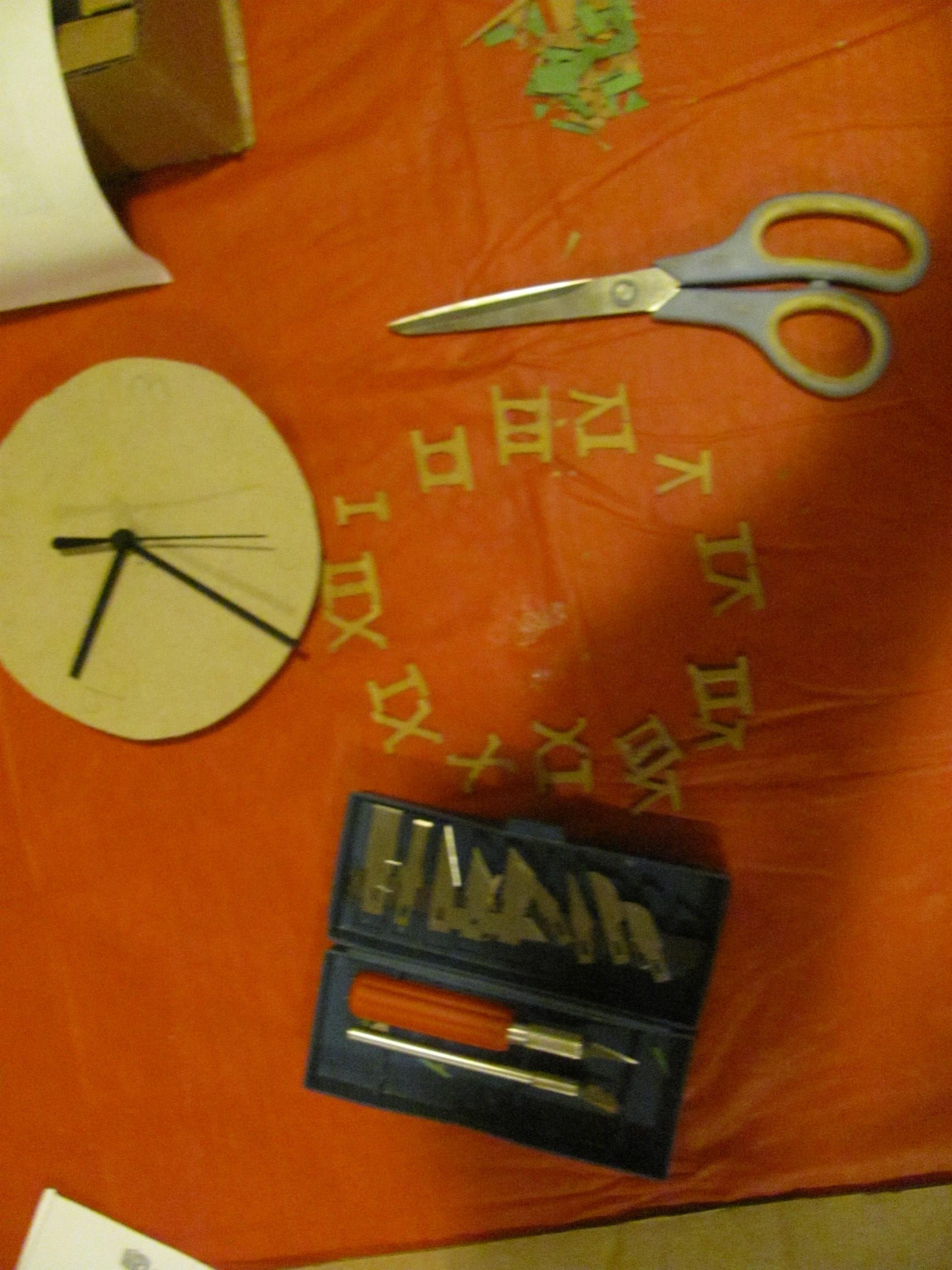 Card Board Clock : 6 Steps (with Pictures) - Instructables