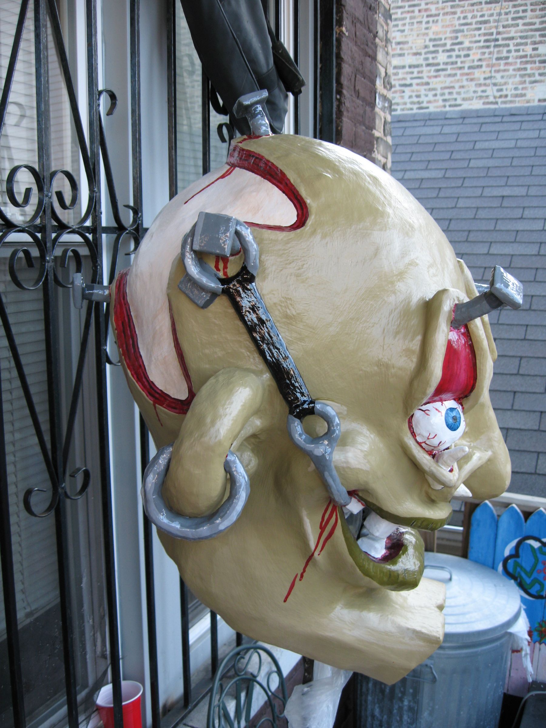 Giant Mask: Horror Head! : 12 Steps (with Pictures) - Instructables