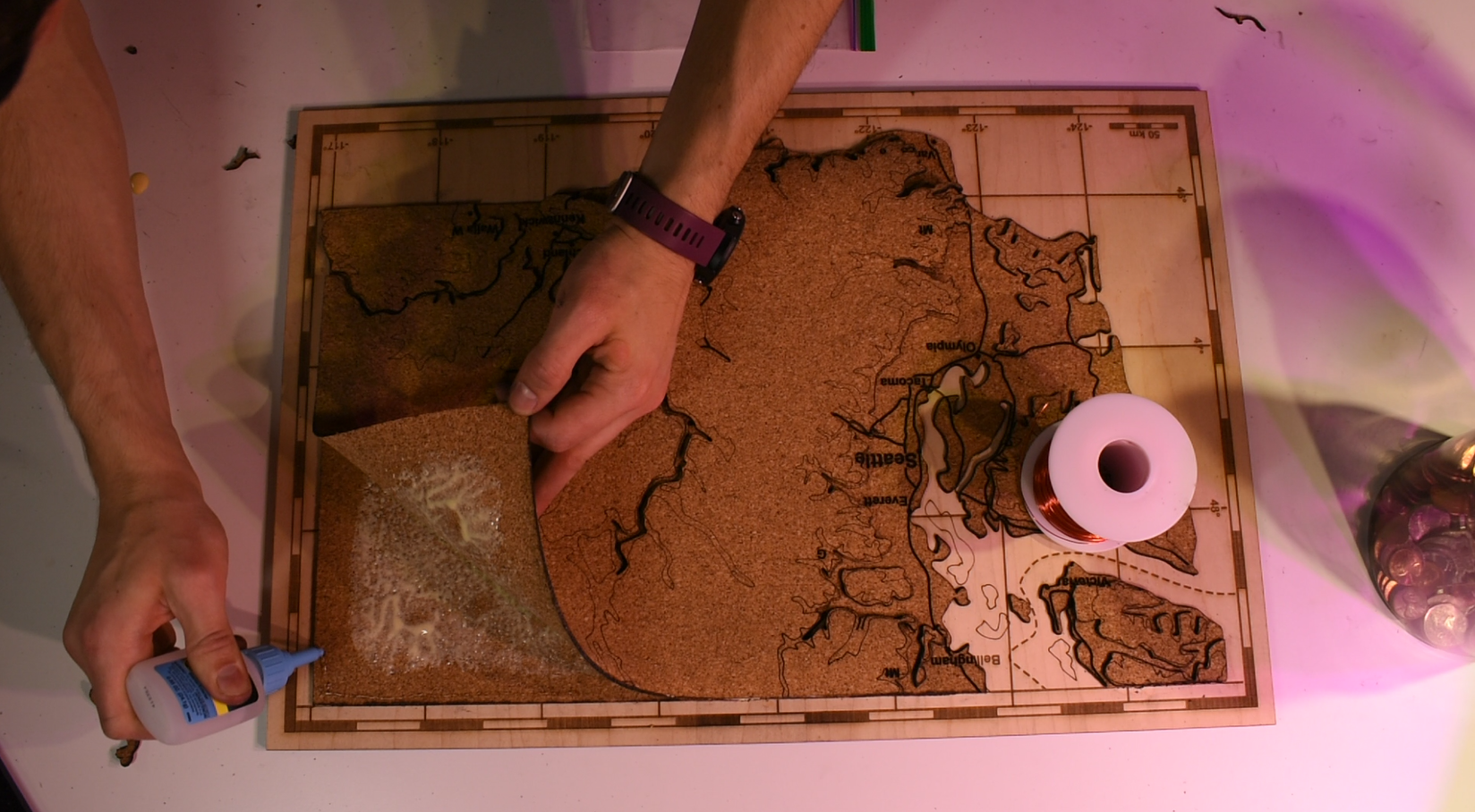 Topographical Push Pin Map : 13 Steps (with Pictures) - Instructables