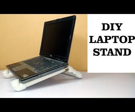 DIY Laptop Stand With PVC Pipes - Instructables