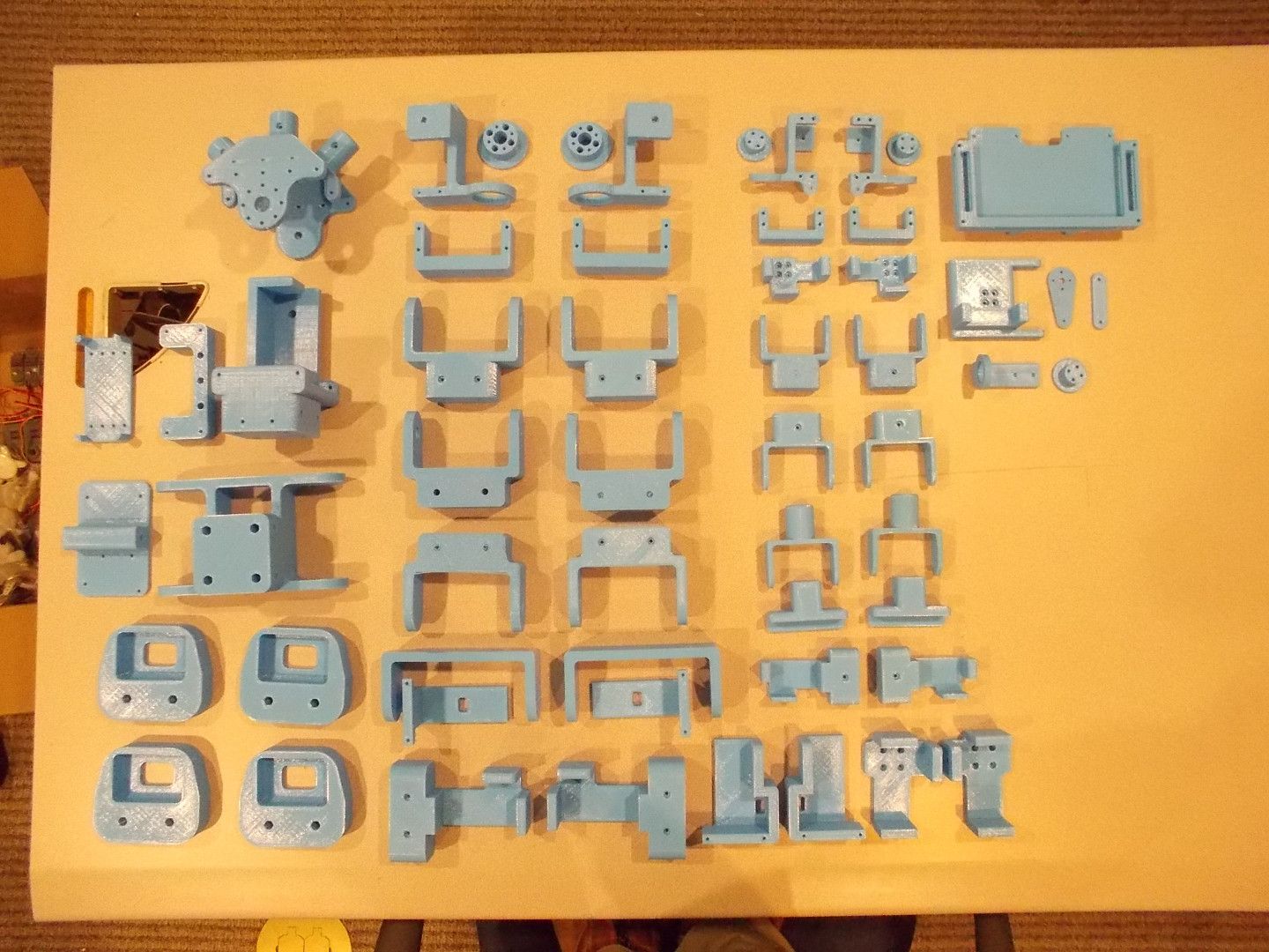 ASPIR: Full-Size 3D-Printed Humanoid Robot : 80 Steps (with Pictures ...