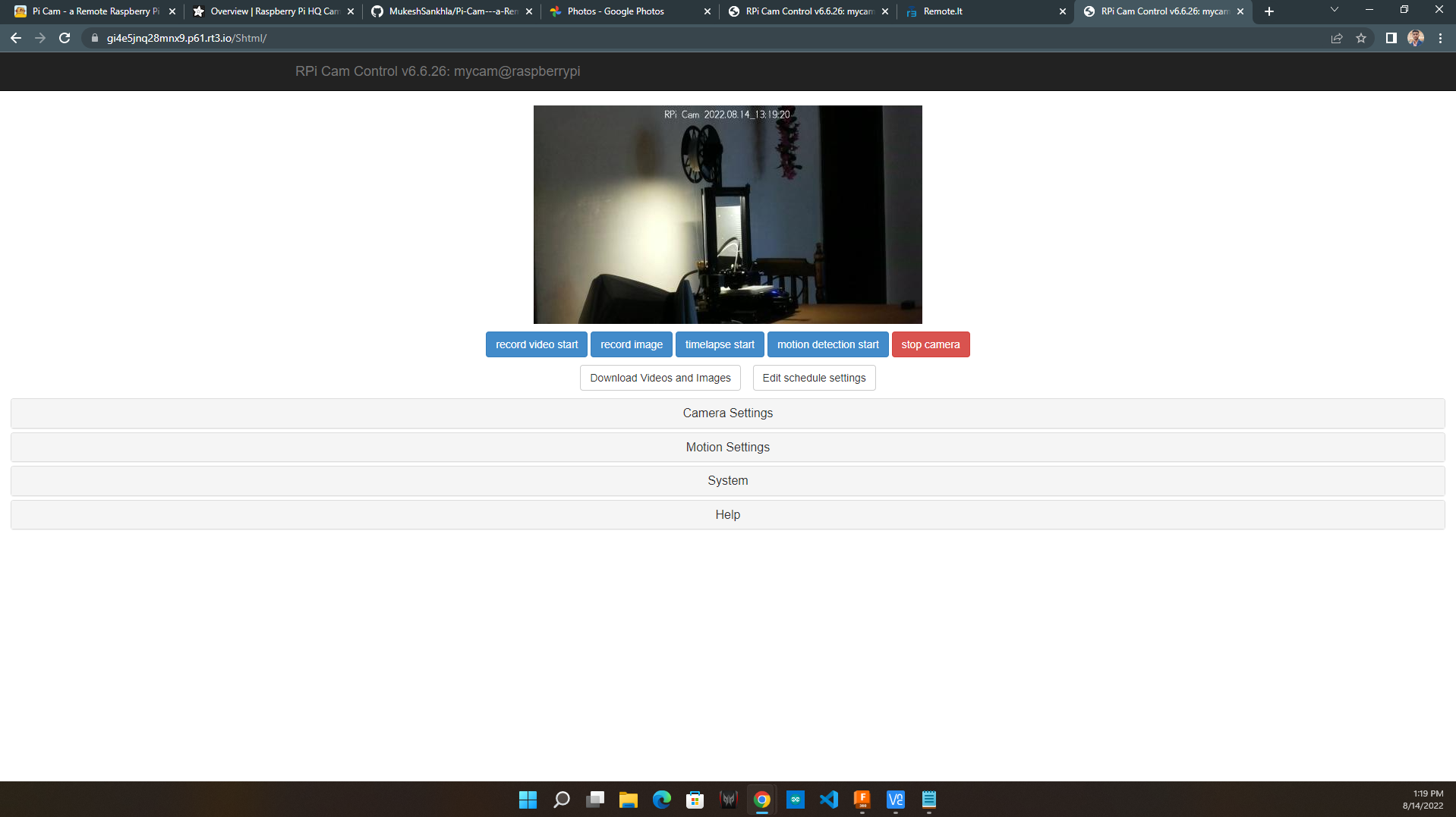 Pi Cam - a Remote Raspberry Pi Desktop/Camera/Server : 11 Steps (with ...