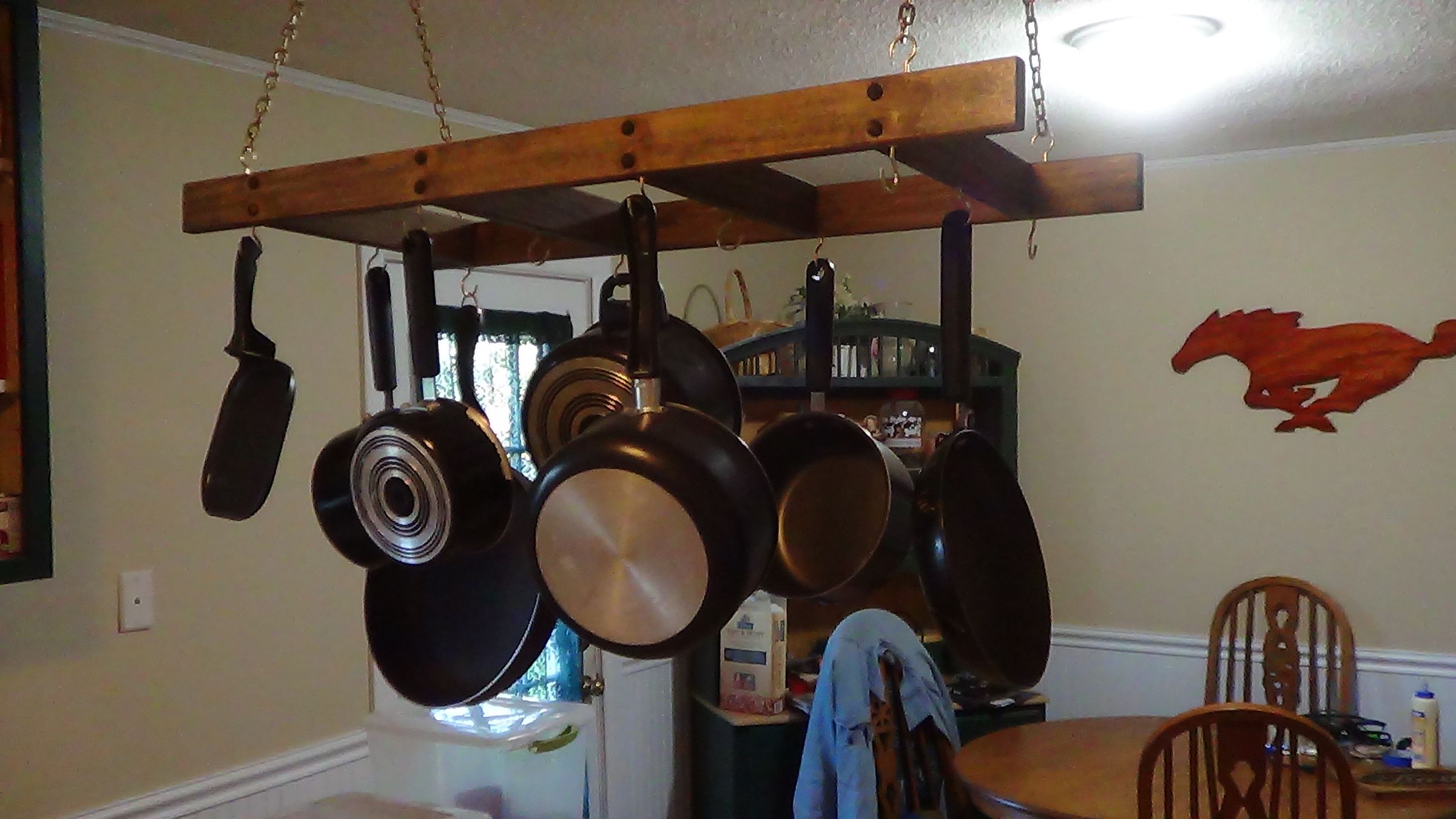 Make a Wooden Pot Rack : 15 Steps (with Pictures) - Instructables