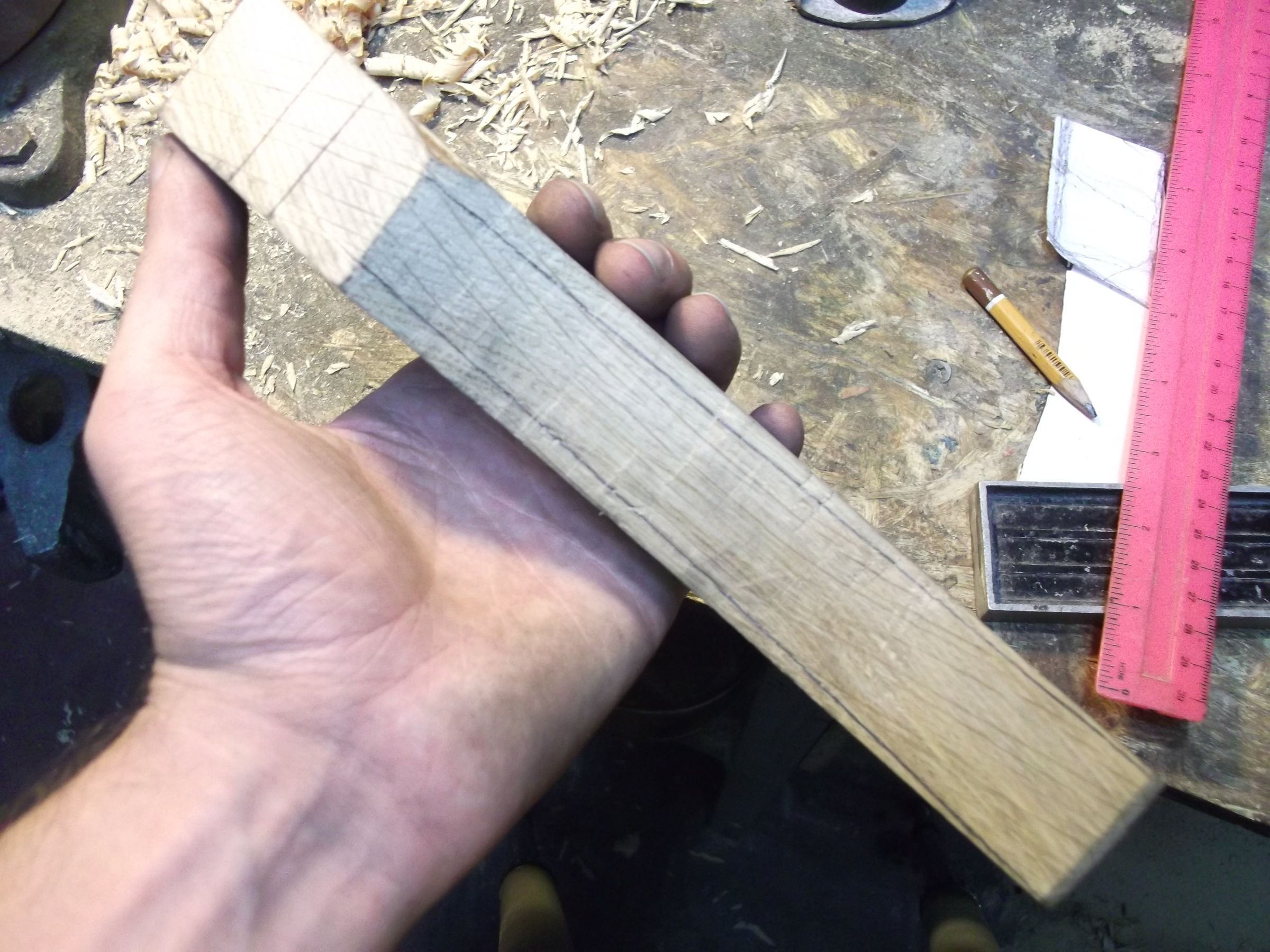 Adze From Broken Hammer Head (no Forging) : 29 Steps (with Pictures ...