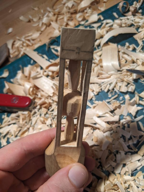 How to Carve a Ball in a Cage Out of Wood : 9 Steps (with Pictures ...