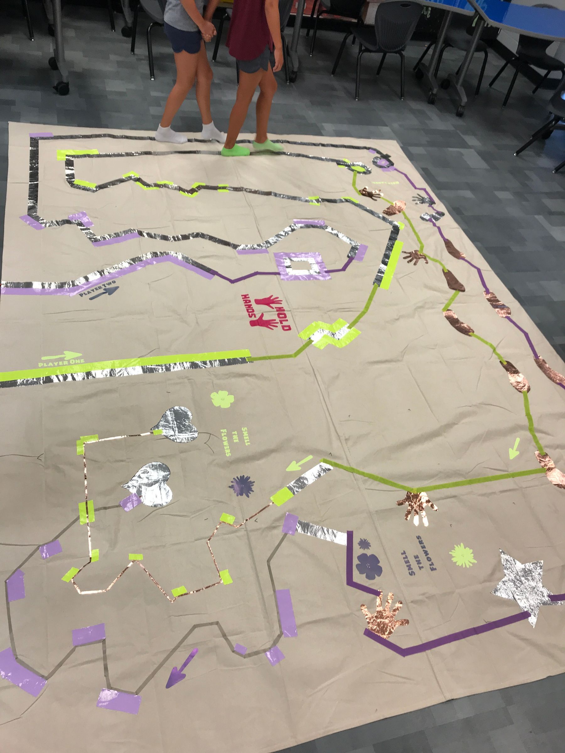 Collaborative Makey Makey Sensory Maze : 5 Steps (with Pictures) - Instructables