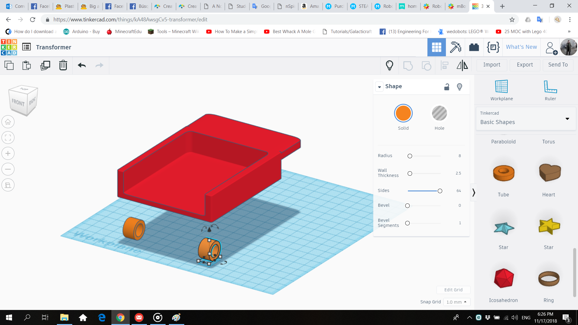Creating a Transformer With Tinkercad : 15 Steps (with Pictures ...