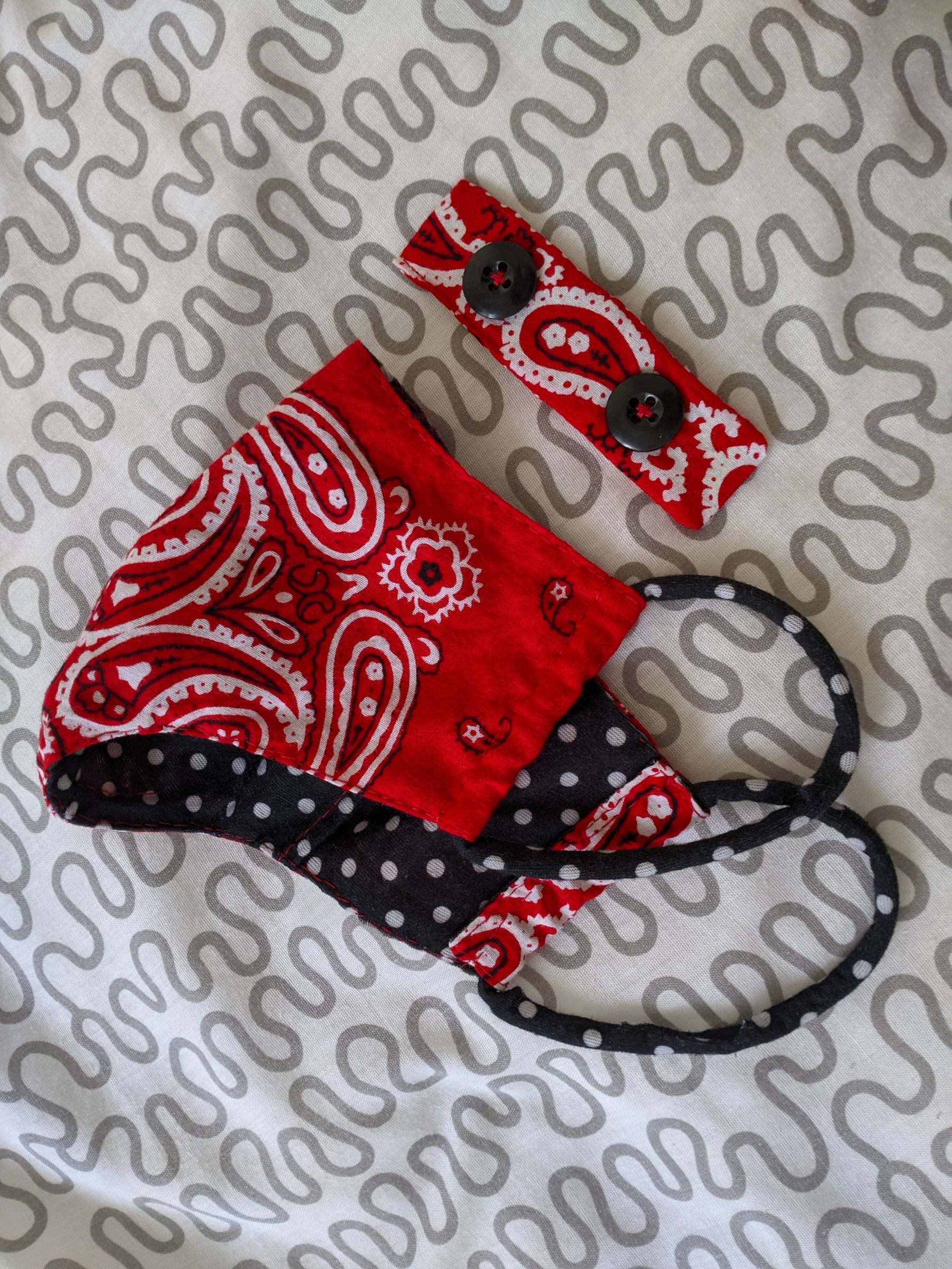 Olson Mask for PPE With Optional Filter Pocket : 13 Steps (with ...