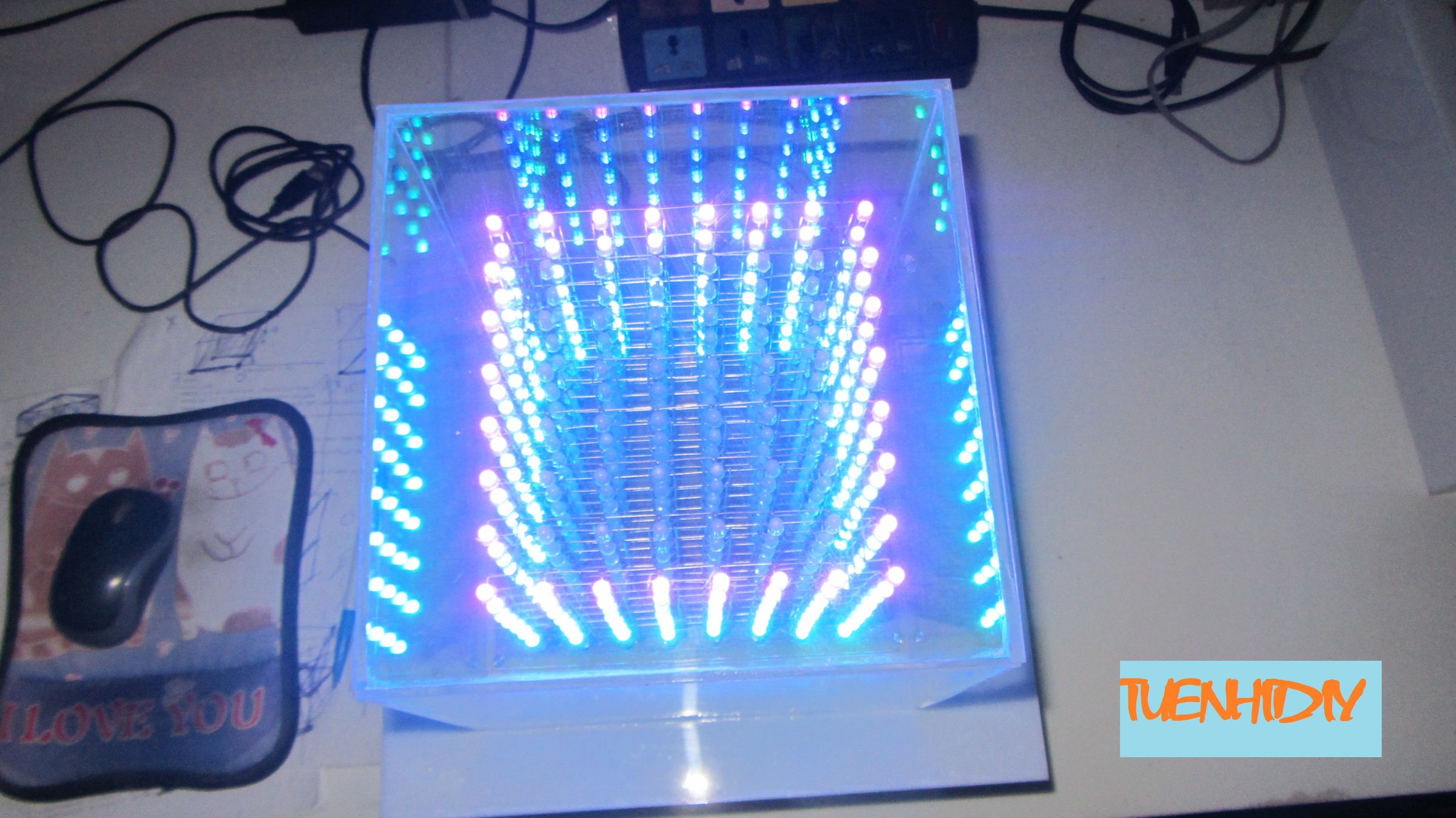 Interactive Color-wheel RGB Cube 8x8x8 : 12 Steps (with Pictures ...
