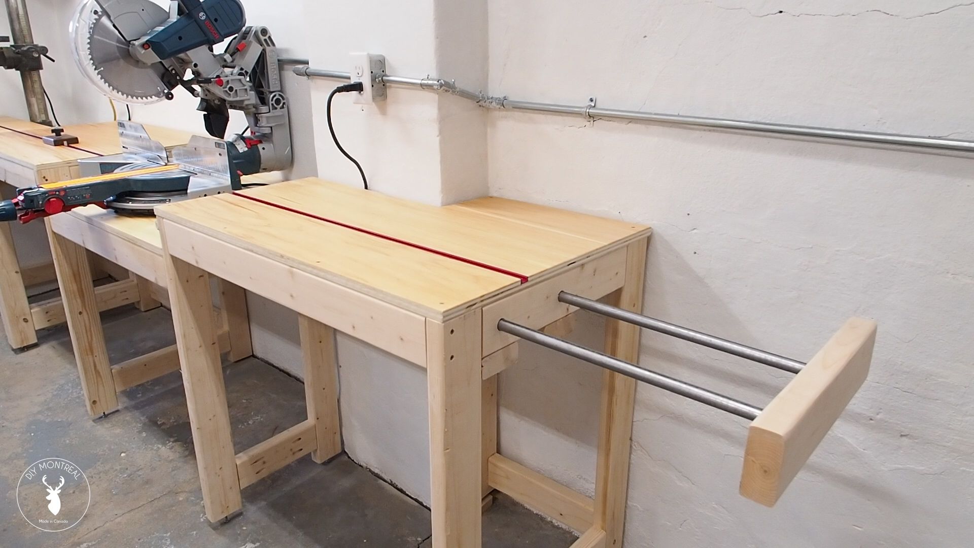 Sliding Miter Saw Table