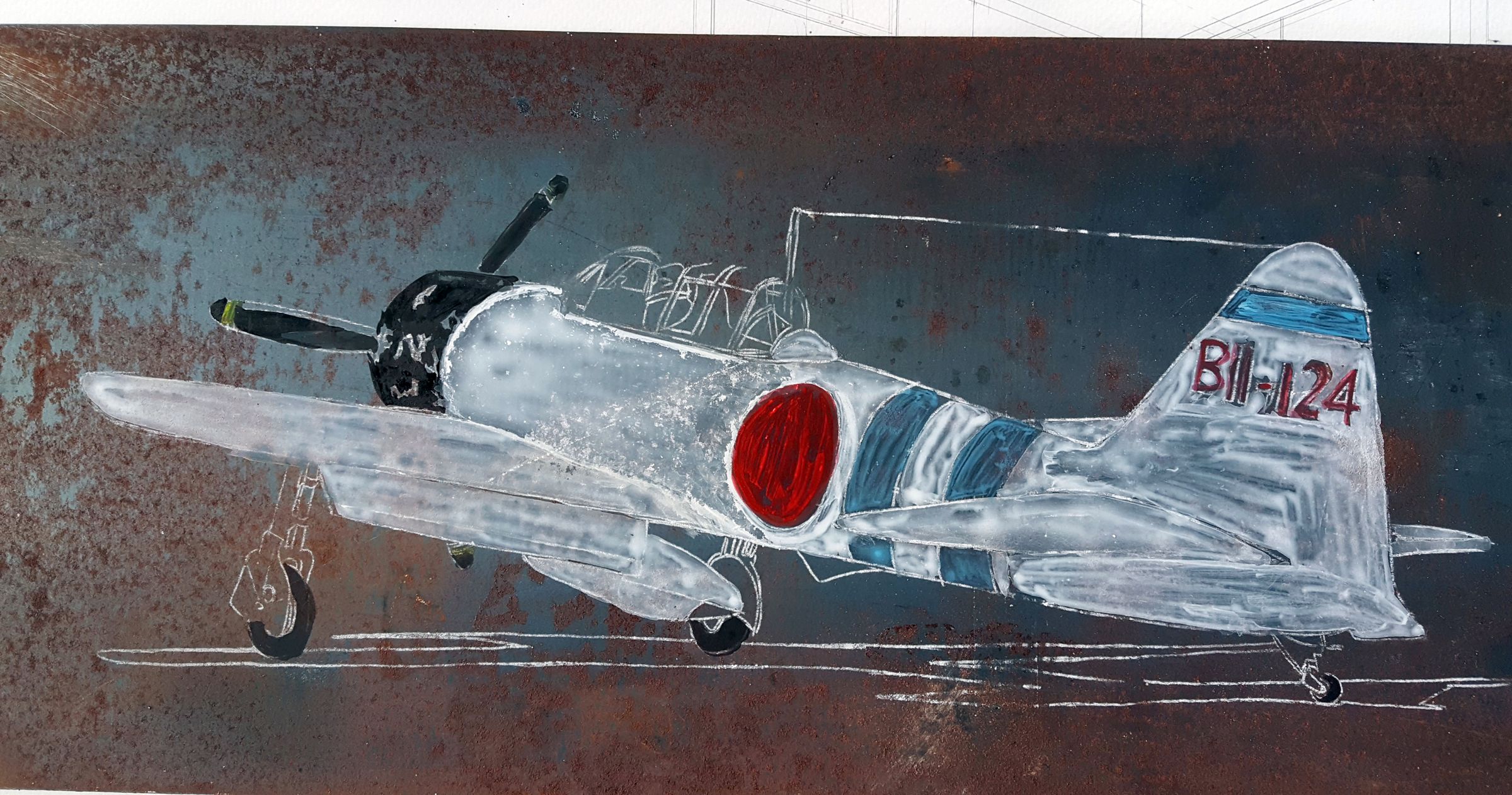 A6M Zero Metal Sign : 3 Steps - Instructables