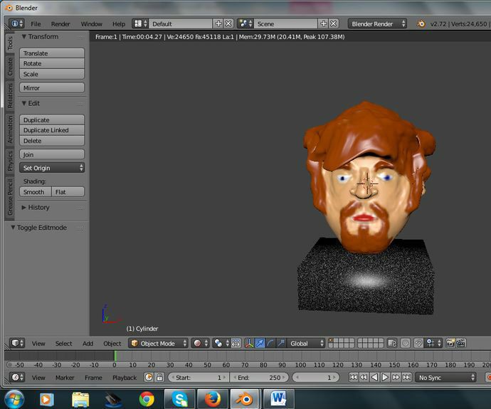 How to Model a Human Head in Blender (without Make Human) : 5 Steps ...