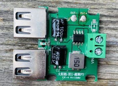 DIY 5V 3A USB Charger for Car or Solar Panel (4-30V Input) : 7 Steps ...