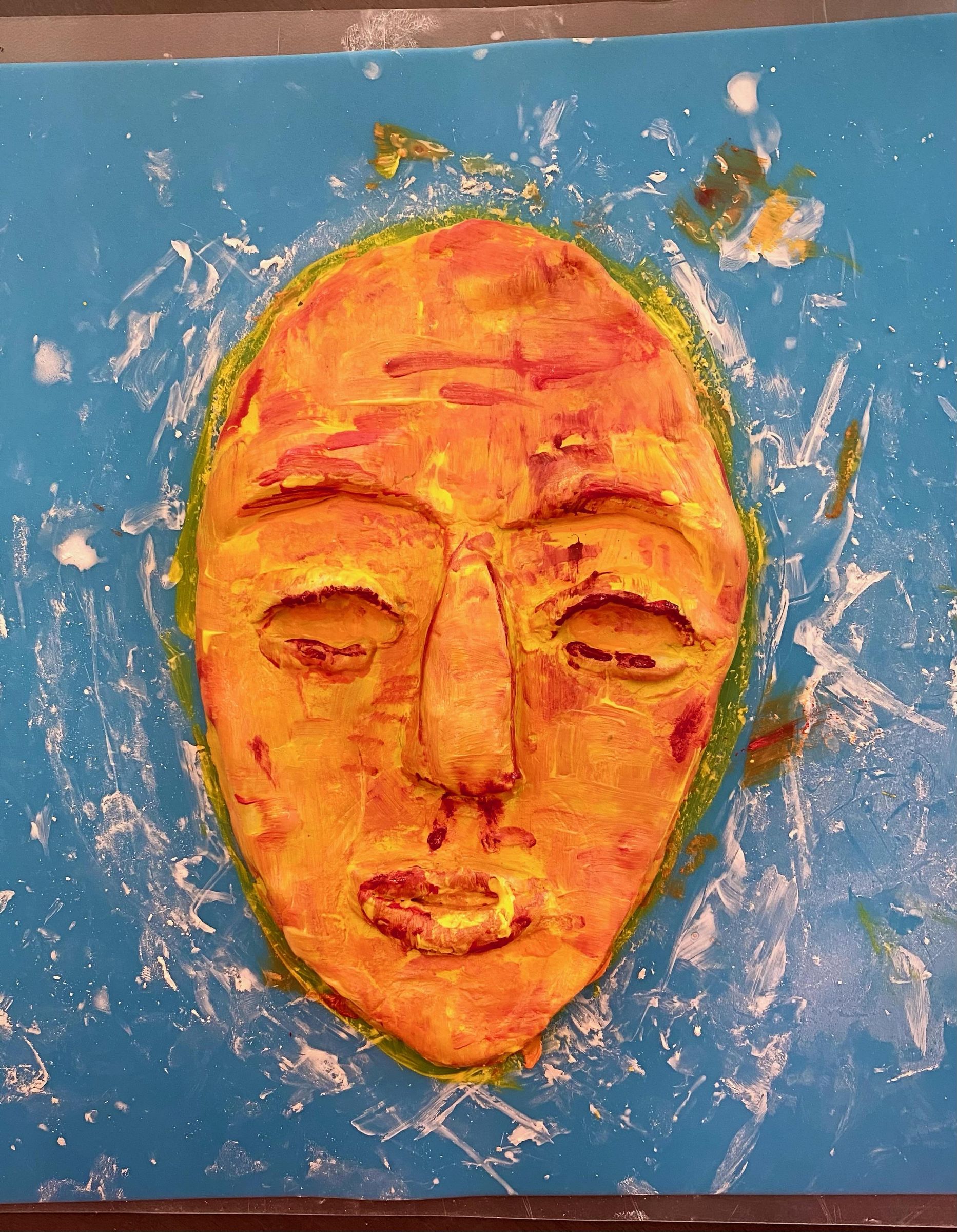 Smiling Clay Face, Warm Color Palette : 10 Steps (with Pictures ...