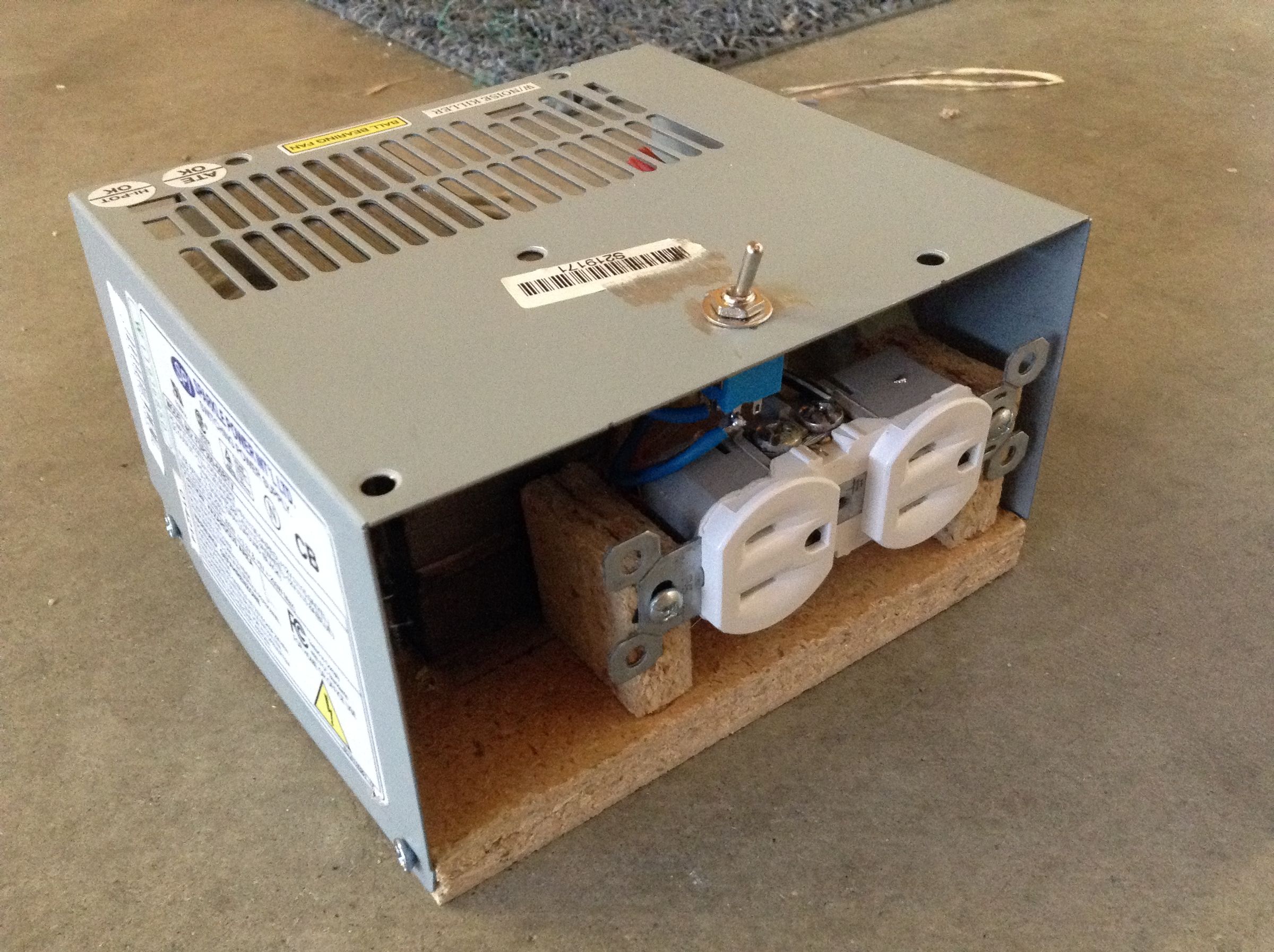 Industrial Isolation Transformer From Trash : 9 Steps (with Pictures ...