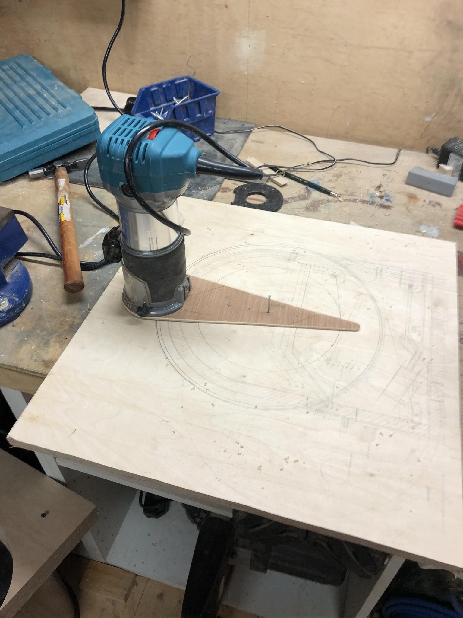 Economy Plywood Turntable : 5 Steps (with Pictures) - Instructables