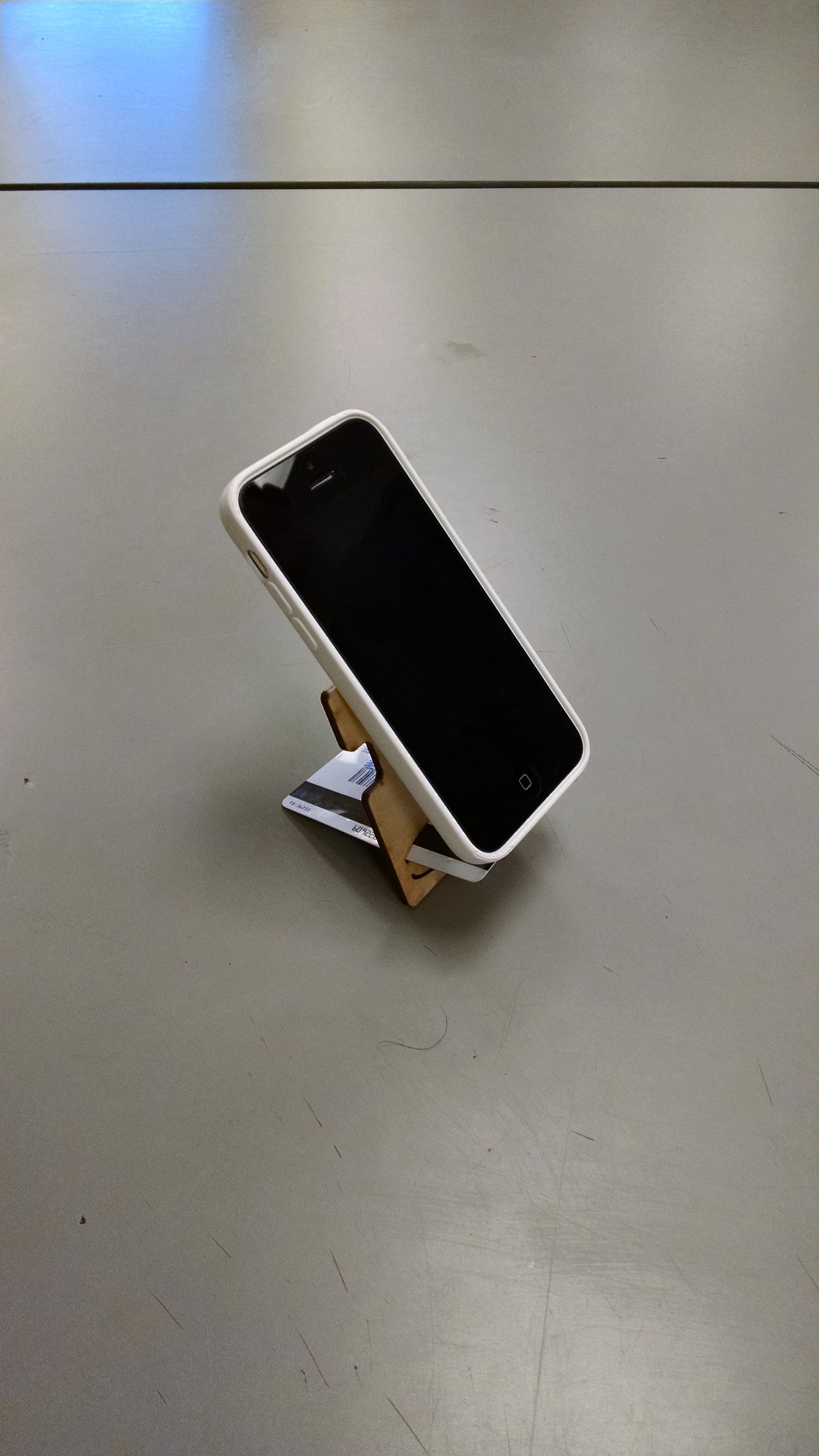 Credit Card Laser Cut Phone Holder : 3 Steps - Instructables