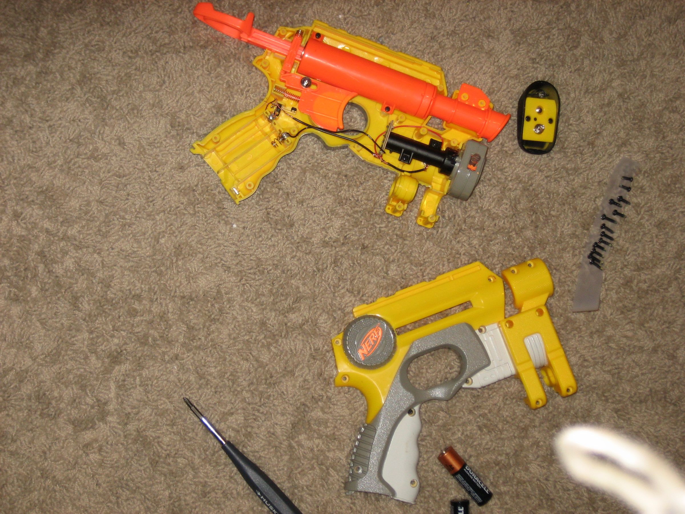 Nerf Gun Nite Finder Mod : 6 Steps - Instructables