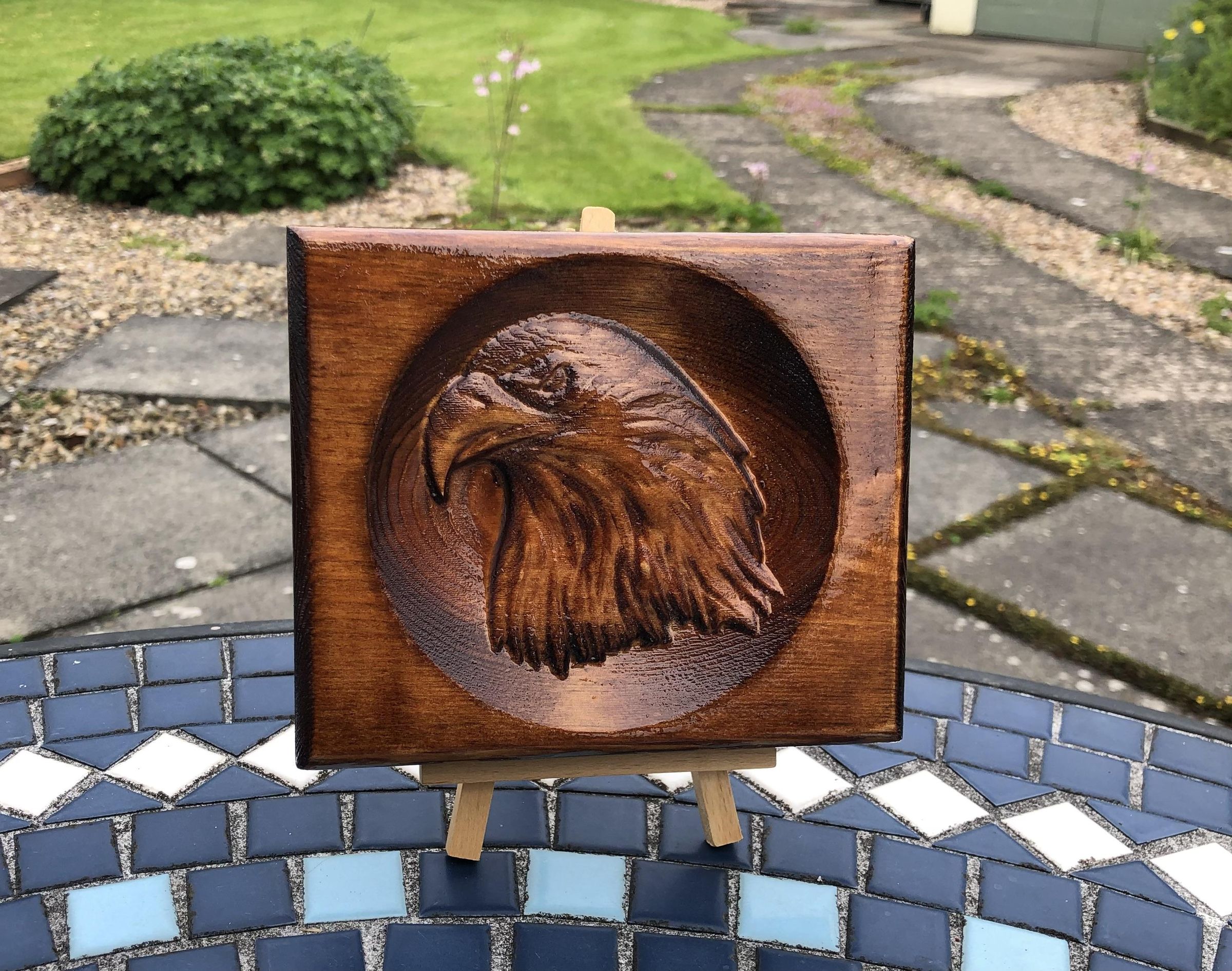 VCarve Eagles Head 3D First Attempt : 5 Steps (with Pictures ...