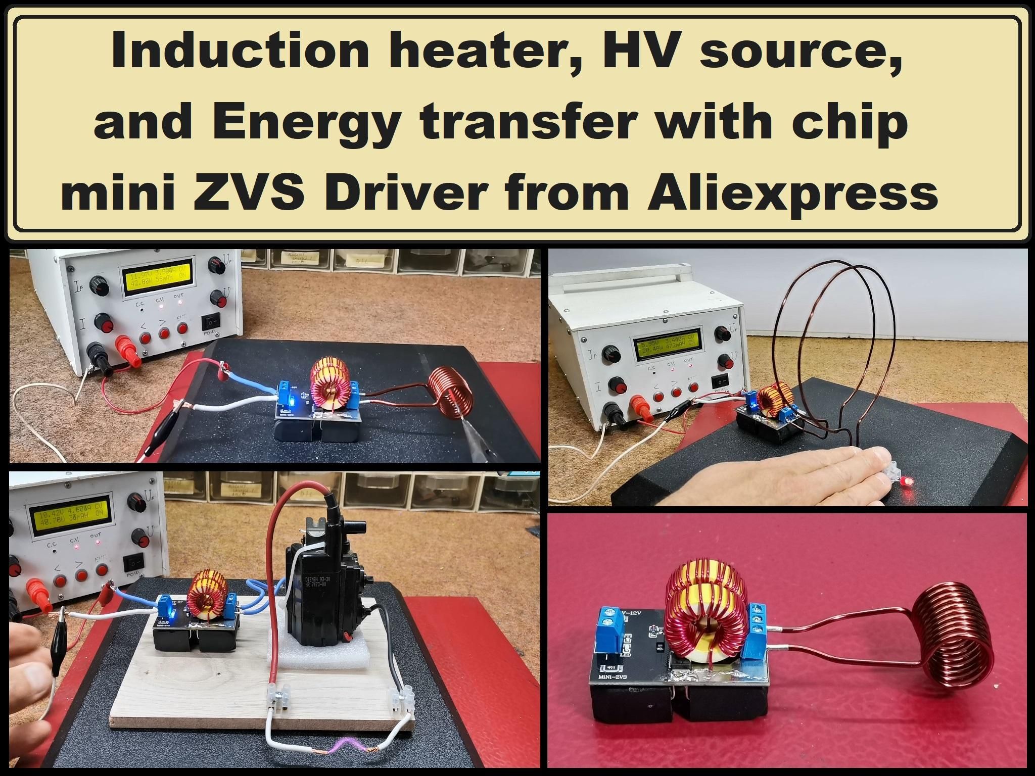 Induction Heater, HV Source, and Wireless Energy Transfer With Chip ...