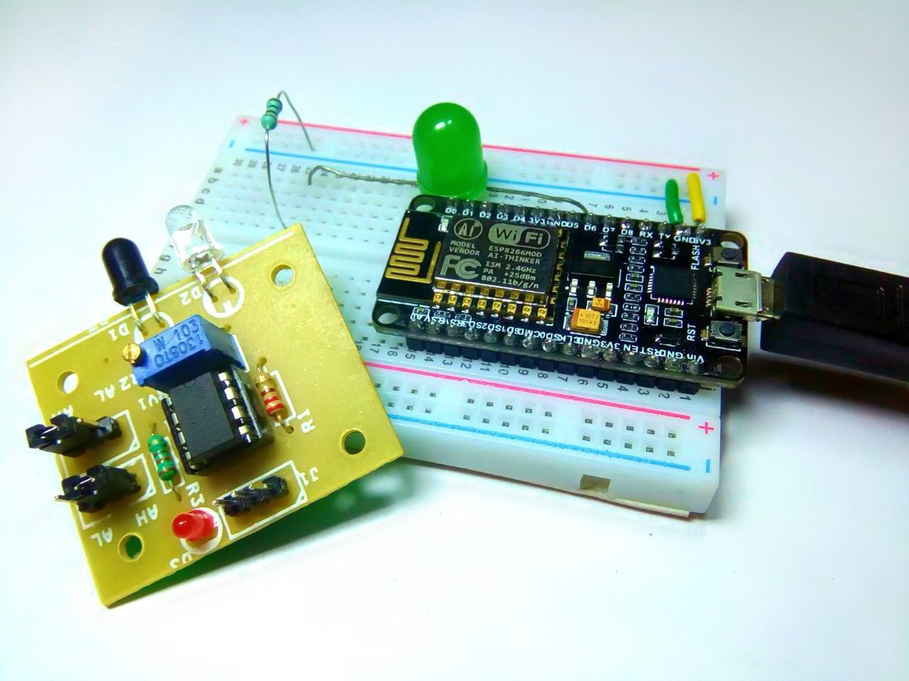 Interface InfraRed Sensor Using NodeMCU : 6 Steps (with Pictures ...
