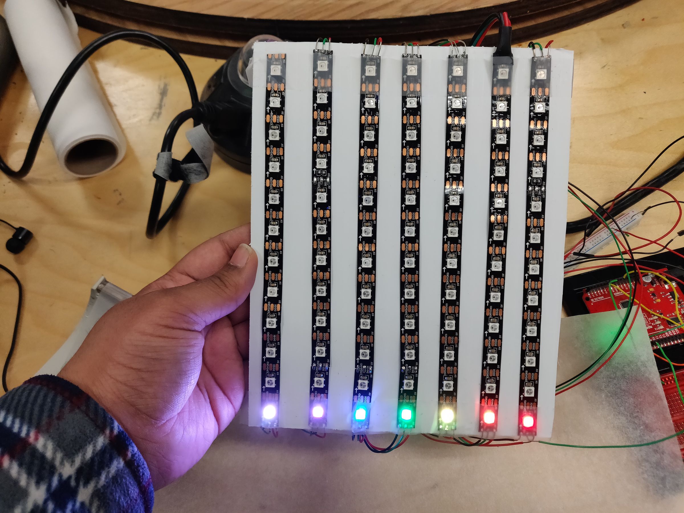 7 Band Led Audio Visualizer : 4 Steps (with Pictures) - Instructables