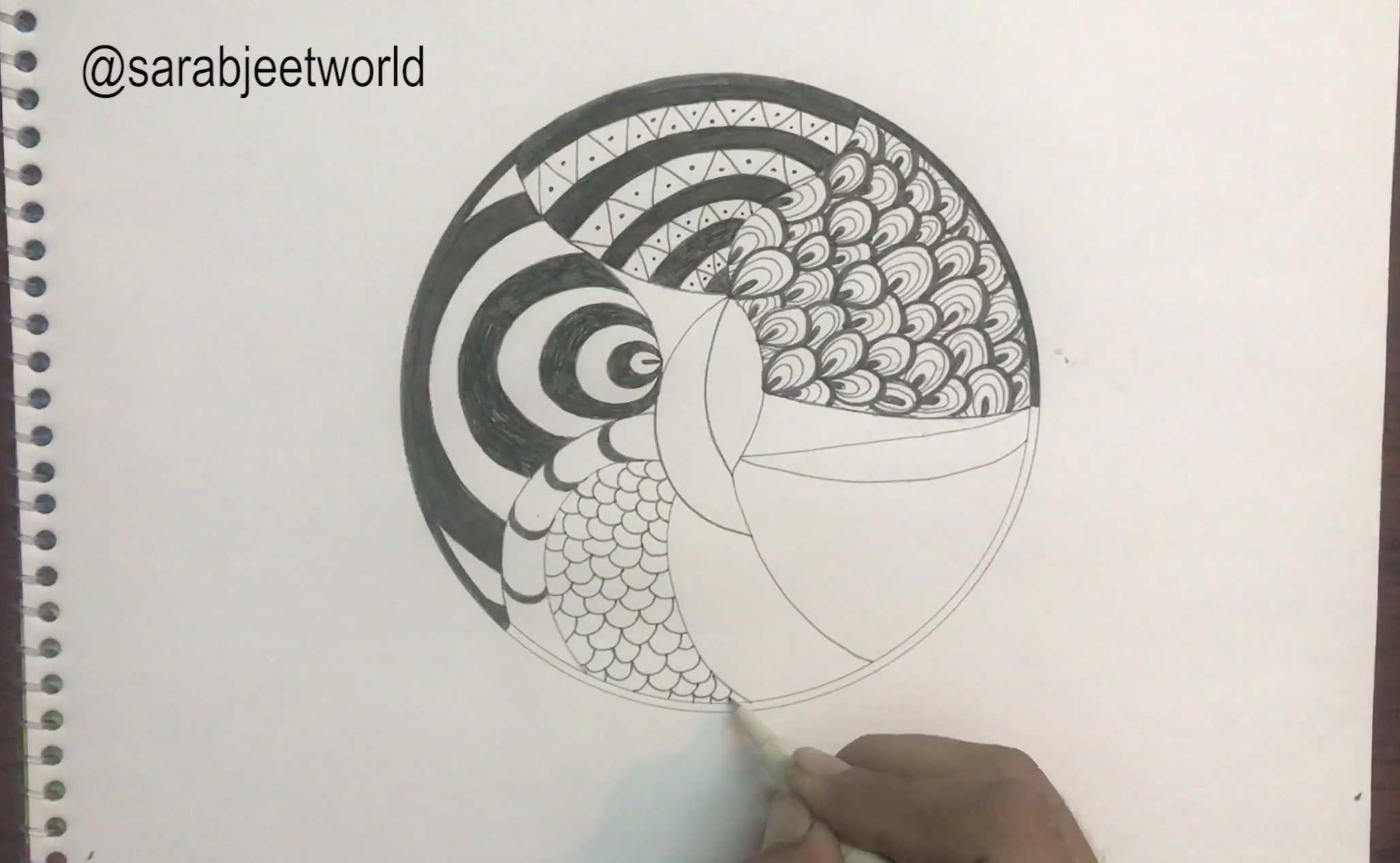 How to Draw Complex Zentangle Art for Beginners Learn : 11 Steps ...
