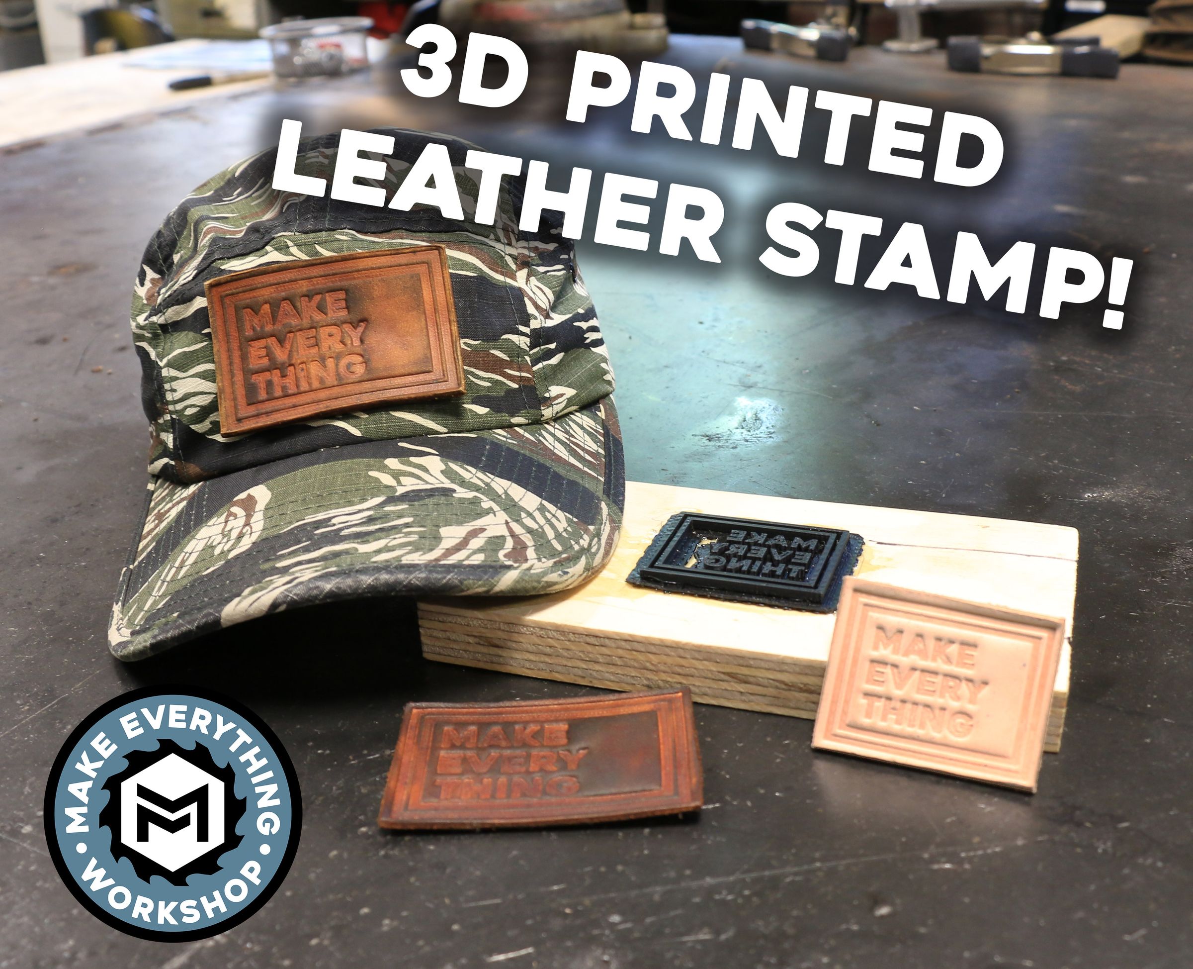 Leather Embossing With a 3D Printer! : 11 Steps (with Pictures ...