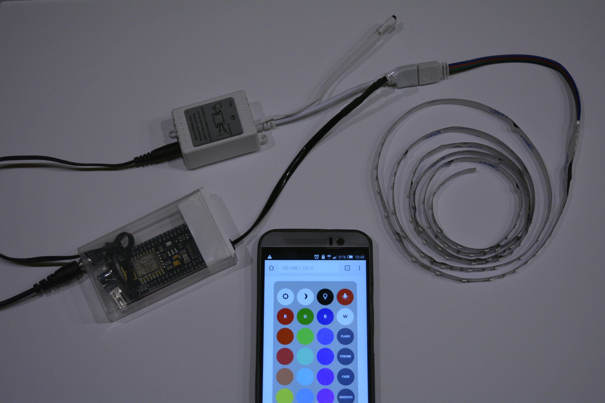WiFi LED Strip Controller Based on ESP-8266 : 8 Steps (with Pictures ...