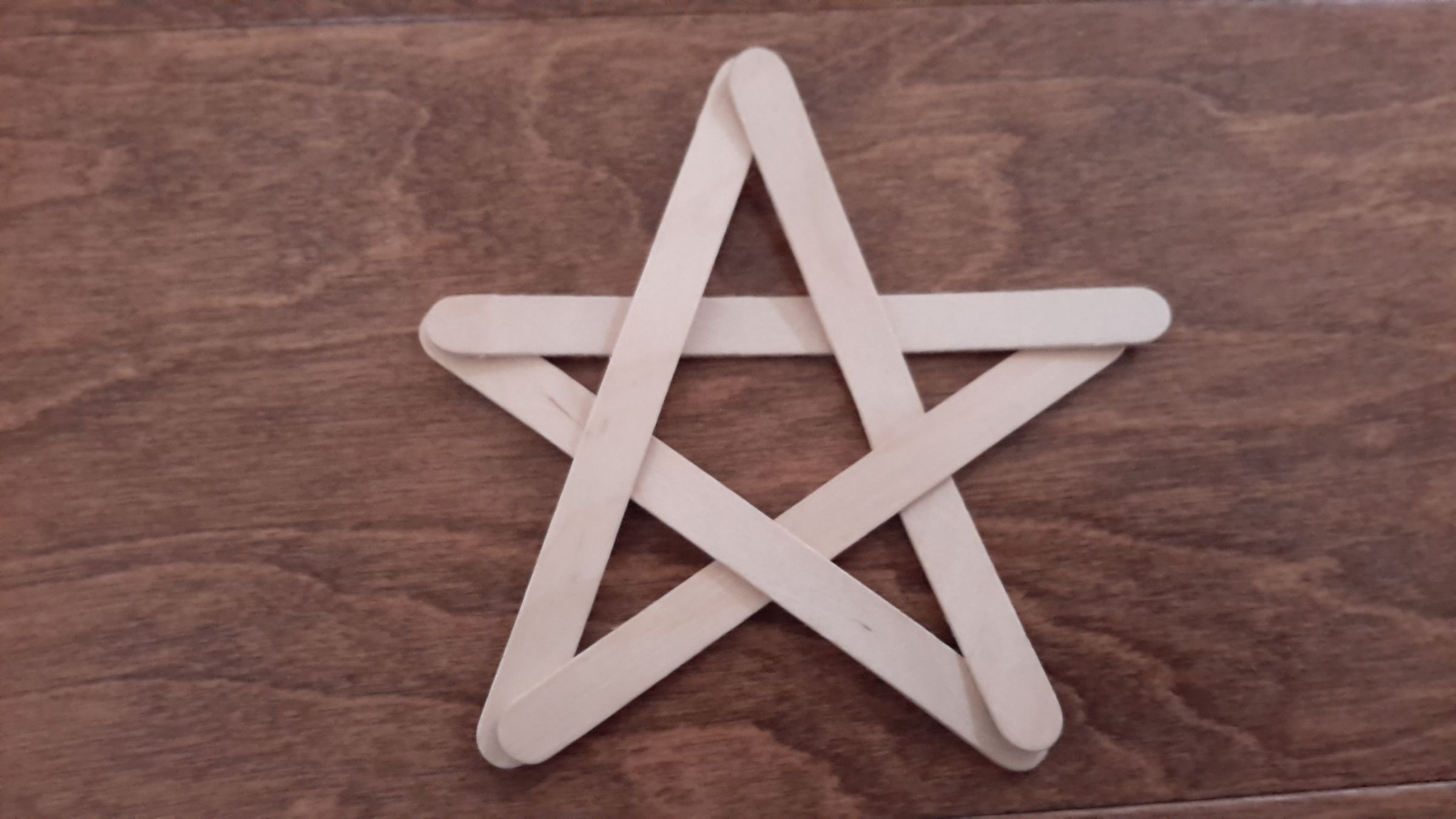 Popsicle Stick Star - Instructables