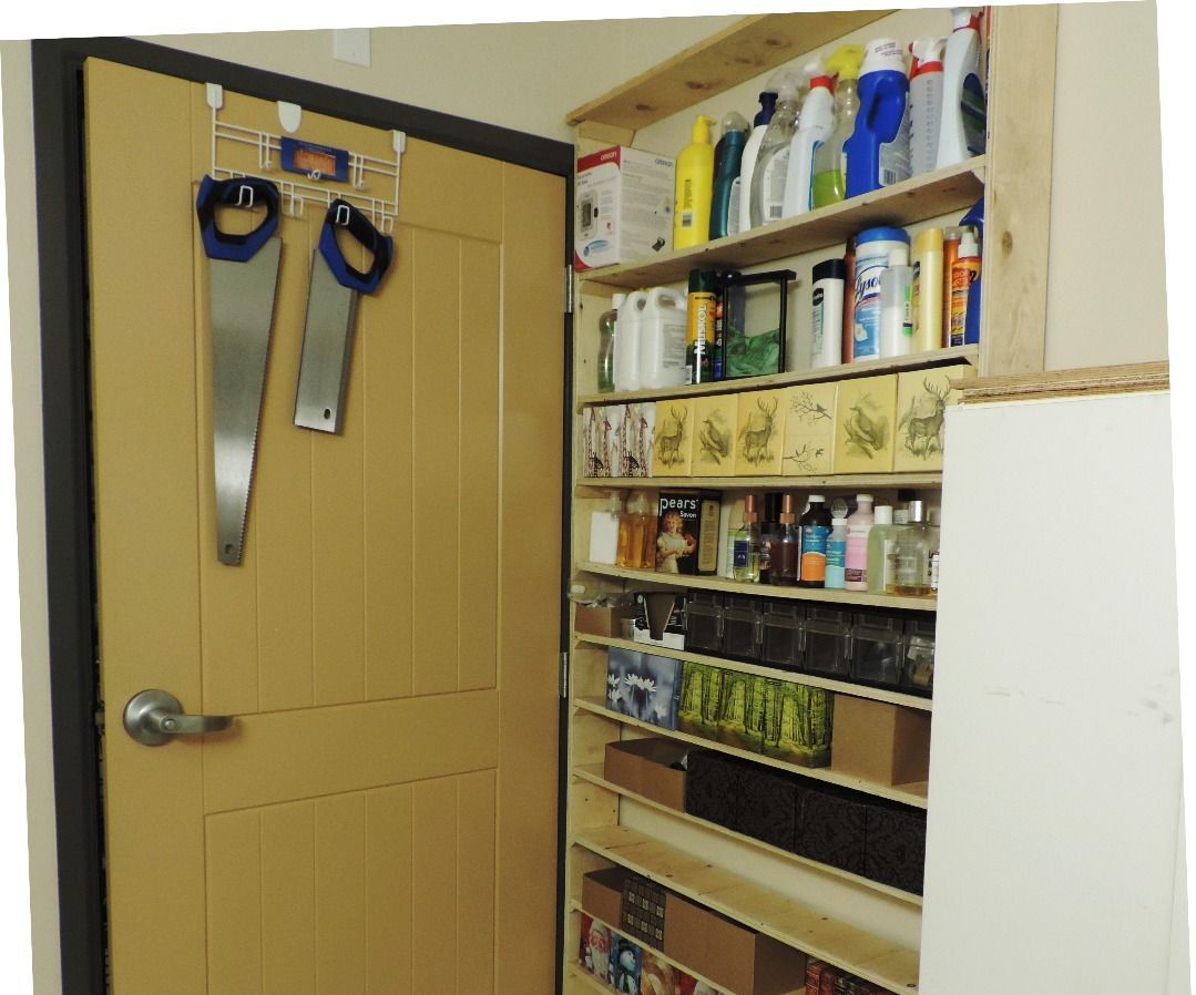Hideaway Storage Shelves : 3 Steps (with Pictures) - Instructables