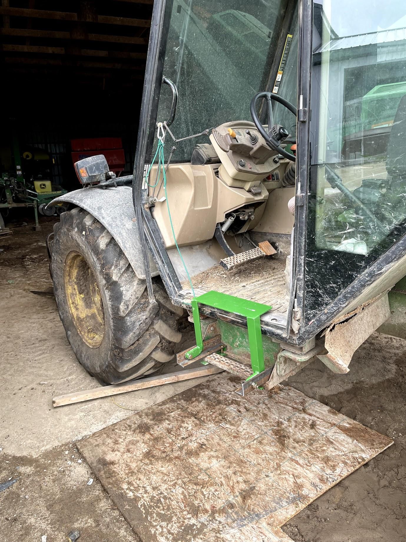 Fold-up Tractor Step Assistive Technology : 3 Steps (with Pictures ...