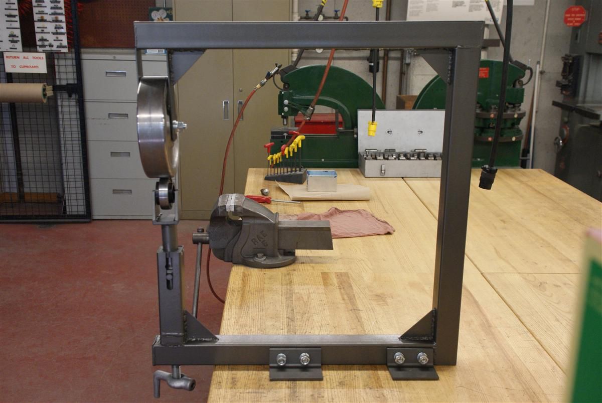 Design and Build an English Wheel : 7 Steps (with Pictures) - Instructables