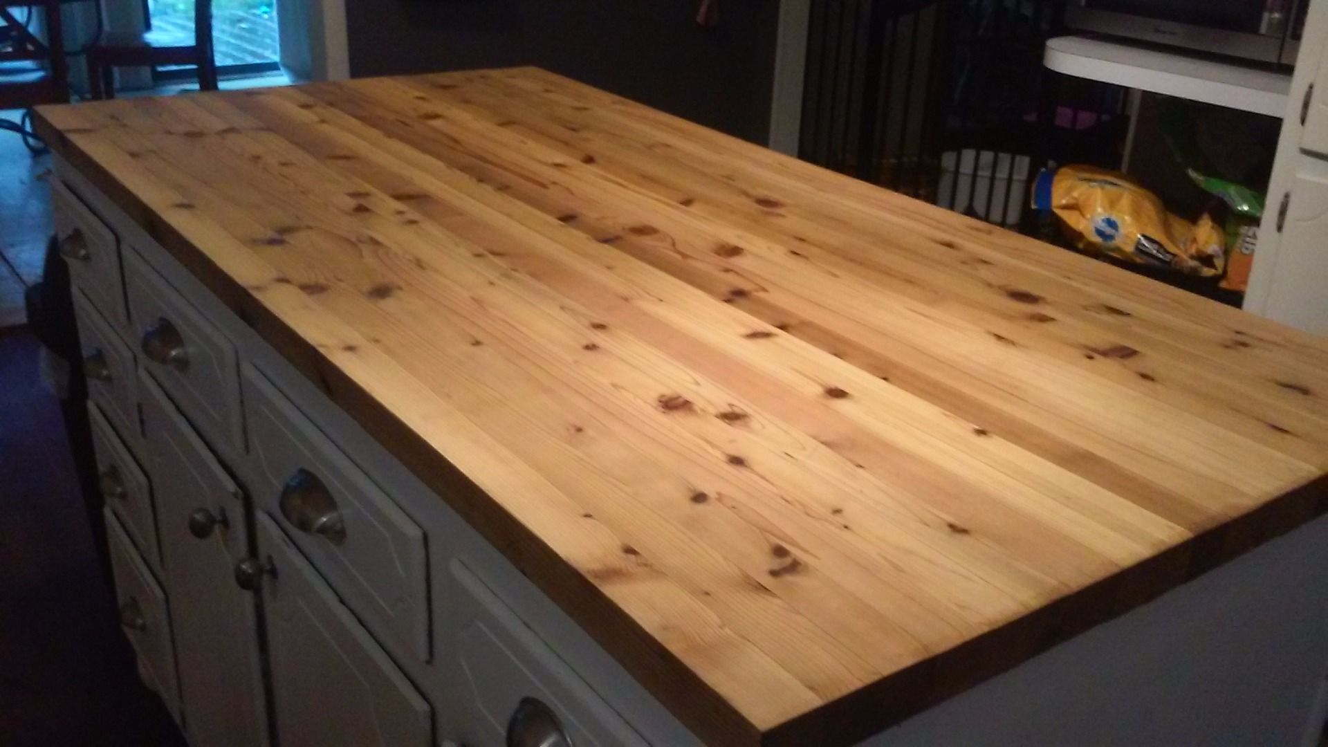 Cleaning and Preserving a Butcher Block Counter : 4 Steps (with ...