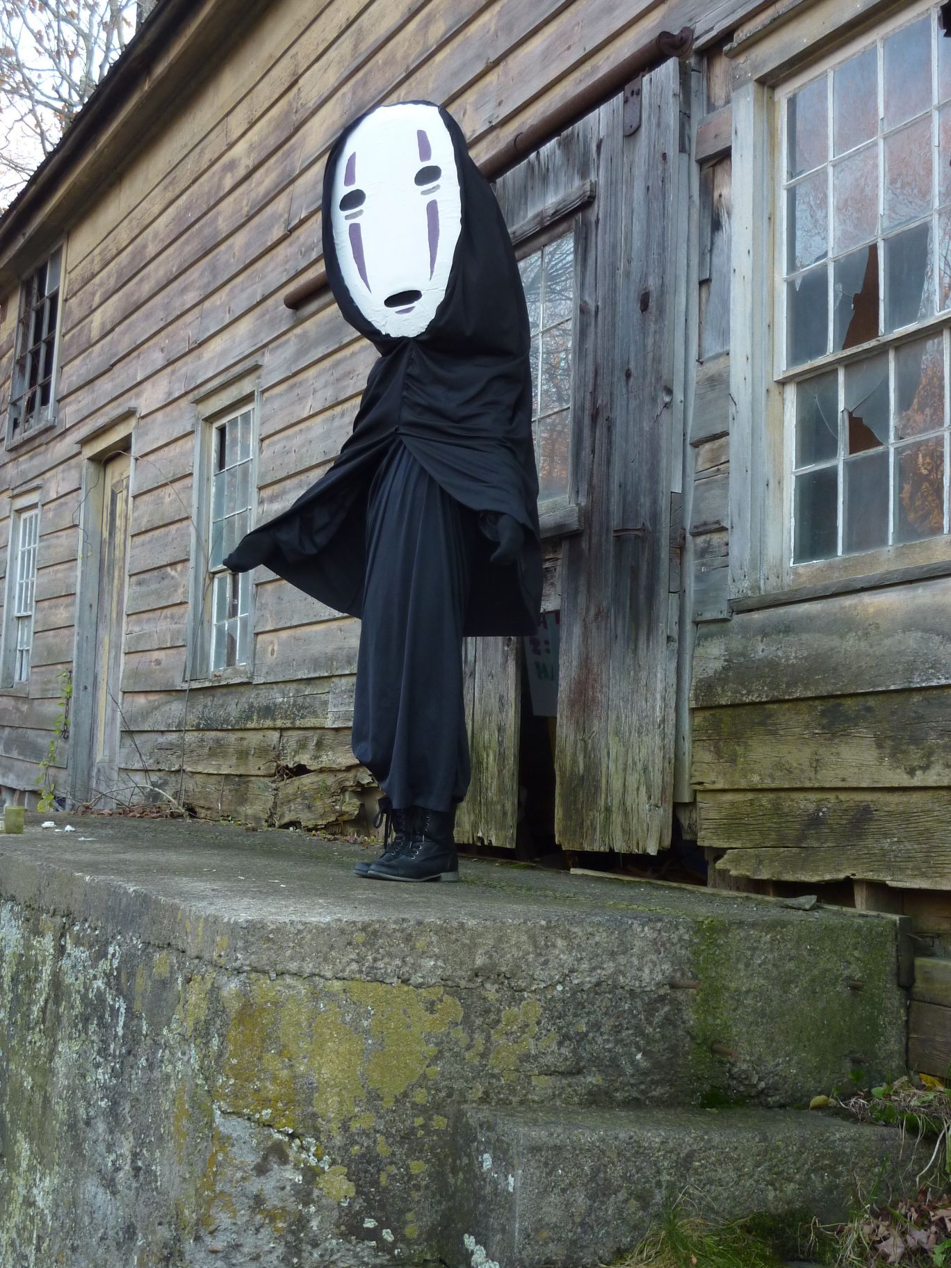No Face From Spirited Away Costume : 9 Steps (with Pictures ...