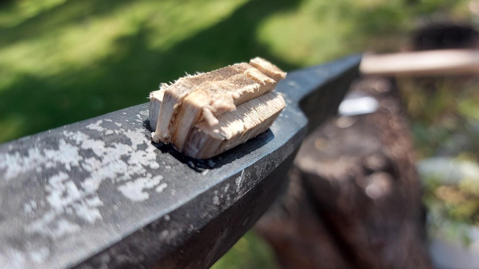 Forging a Hot Cut Blacksmiths Tool : 6 Steps (with Pictures ...