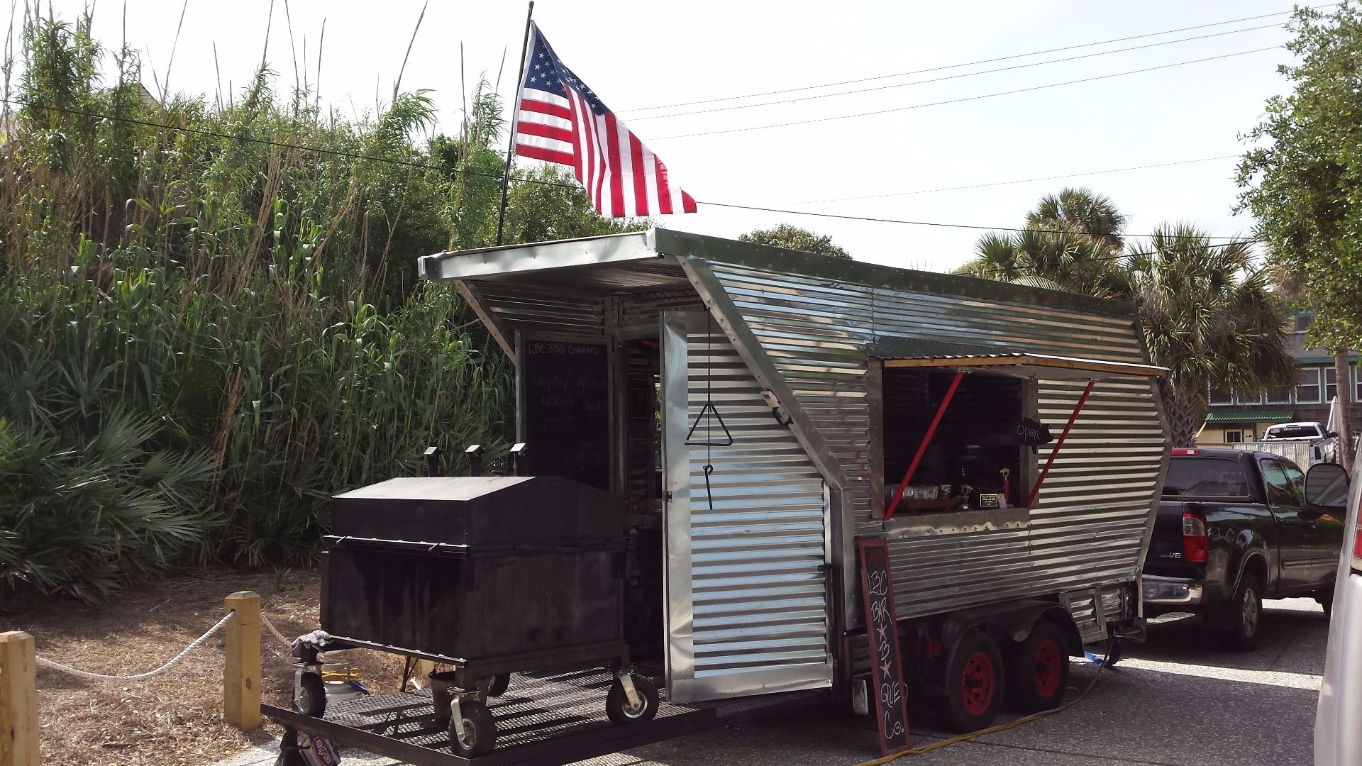Building a Competition BBQ Trailer or Food Vending Trailer : 21 Steps ...
