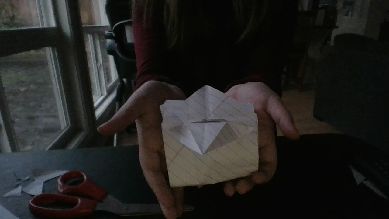 Easy Paper Gift Box No Tape Or Glue 6 Steps Instructables