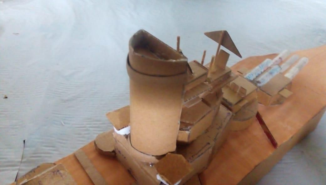 Cardboard Model Battleship:HMS Prince of Wales : 19 Steps - Instructables