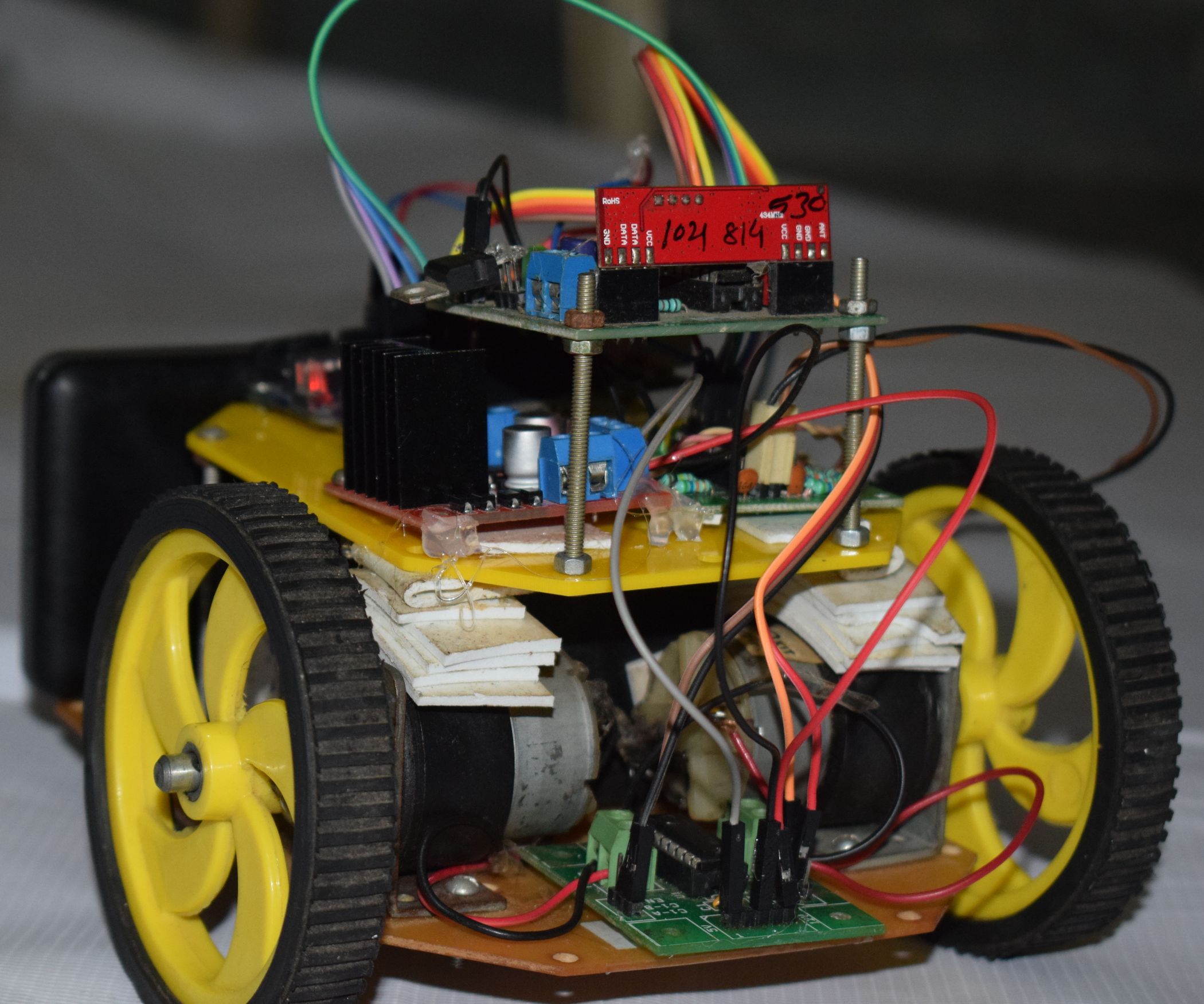 DTMF and Gesture Controlled Robotic Wheelchair : 7 Steps (with Pictures ...