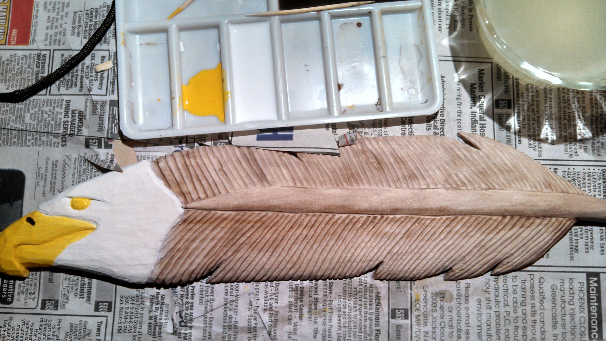 Carving a Eagle Feather : 7 Steps (with Pictures) - Instructables