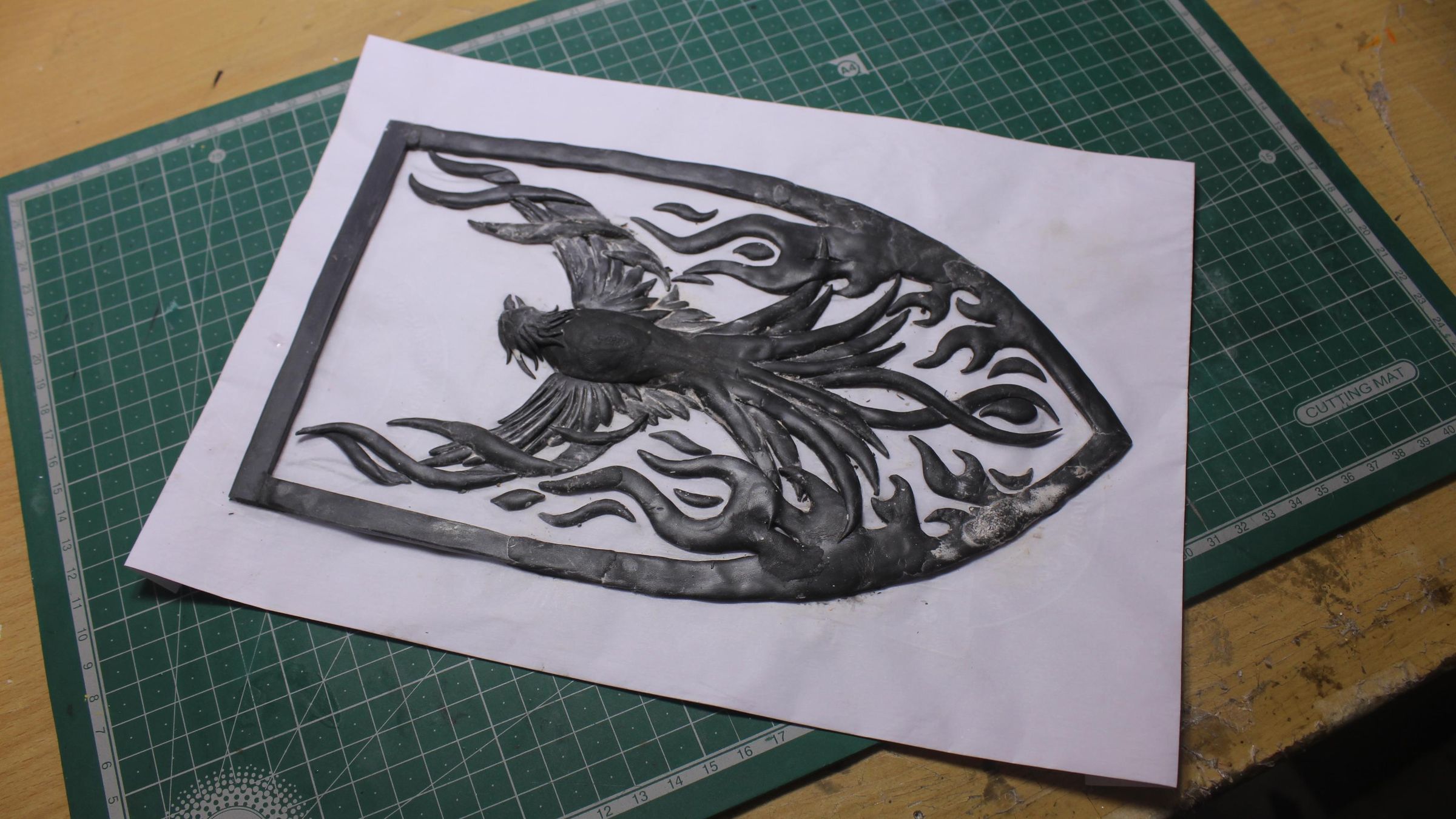 Phoenix Bird Wall Sculpture : 13 Steps (with Pictures) - Instructables