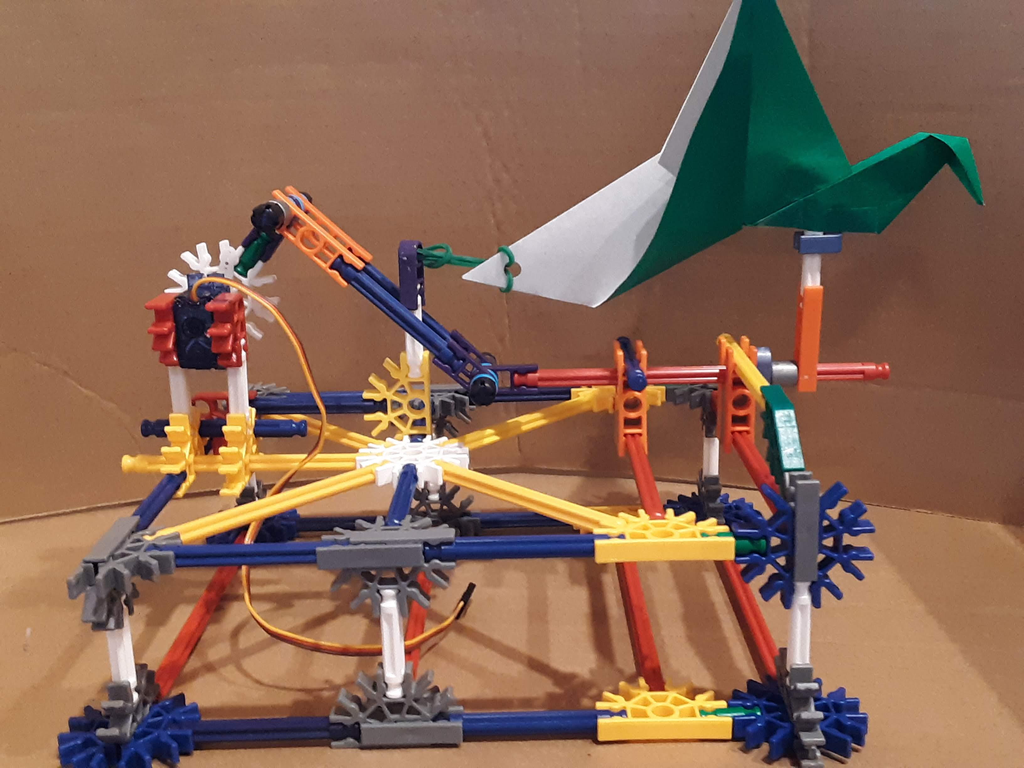 Control This Origami Flapping Bird With Your Phone : 12 Steps ...