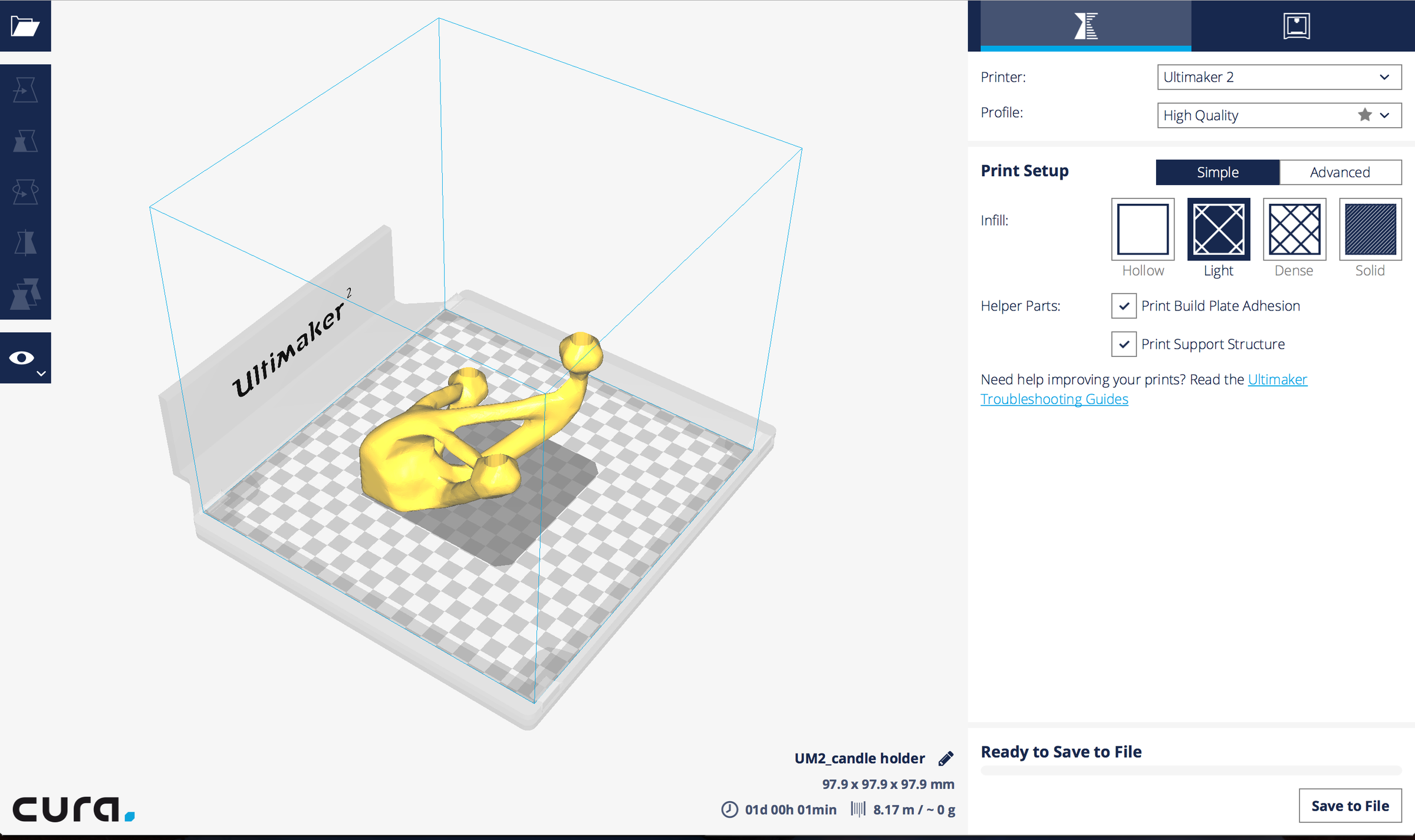 Freeform Candle Holder Using TopOpt 3D : 10 Steps - Instructables